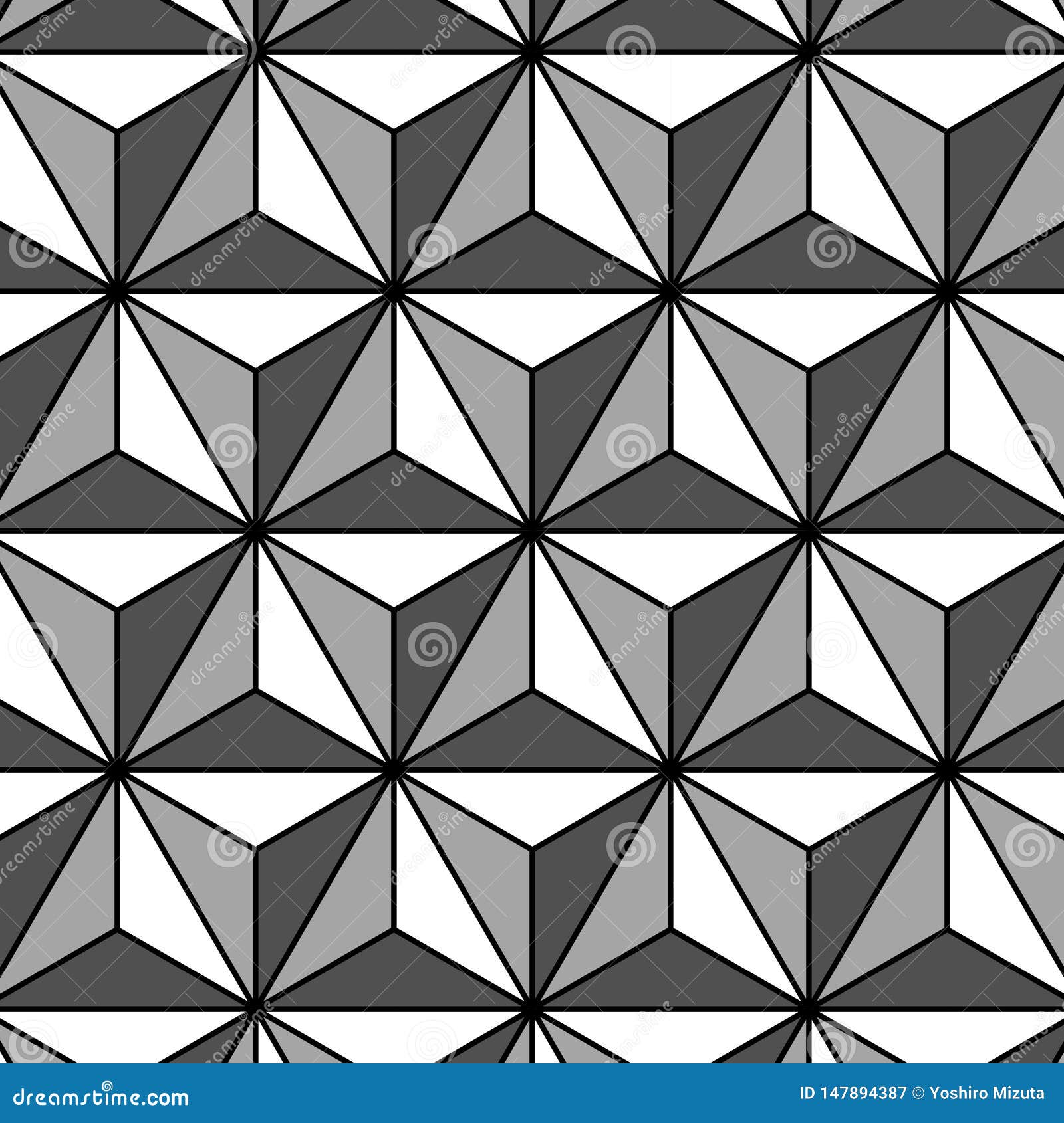 Abstract Geometric Pattern with Lines Stock Vector - Illustration of ...