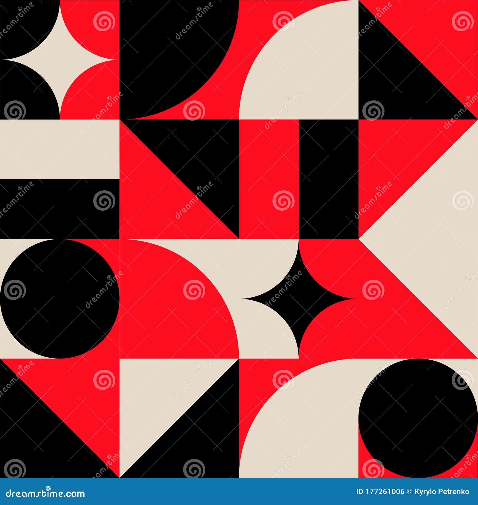 Abstract Geometric Pattern Modern Graphic Design Vector Stock Vector ...