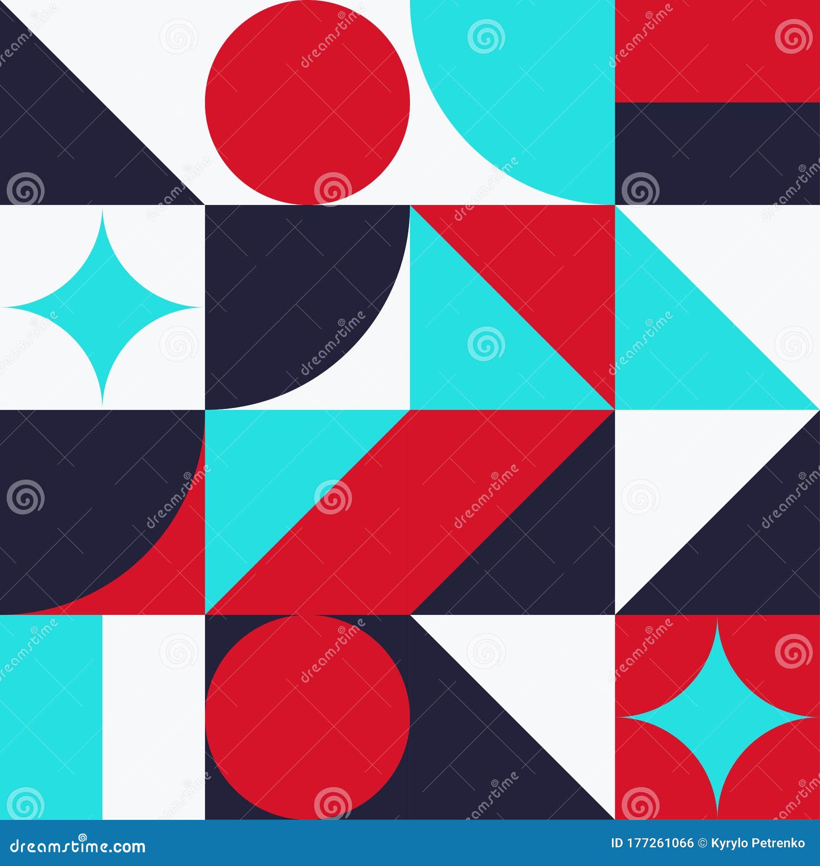 Abstract Geometric Pattern Modern Graphic Design Vector Stock ...