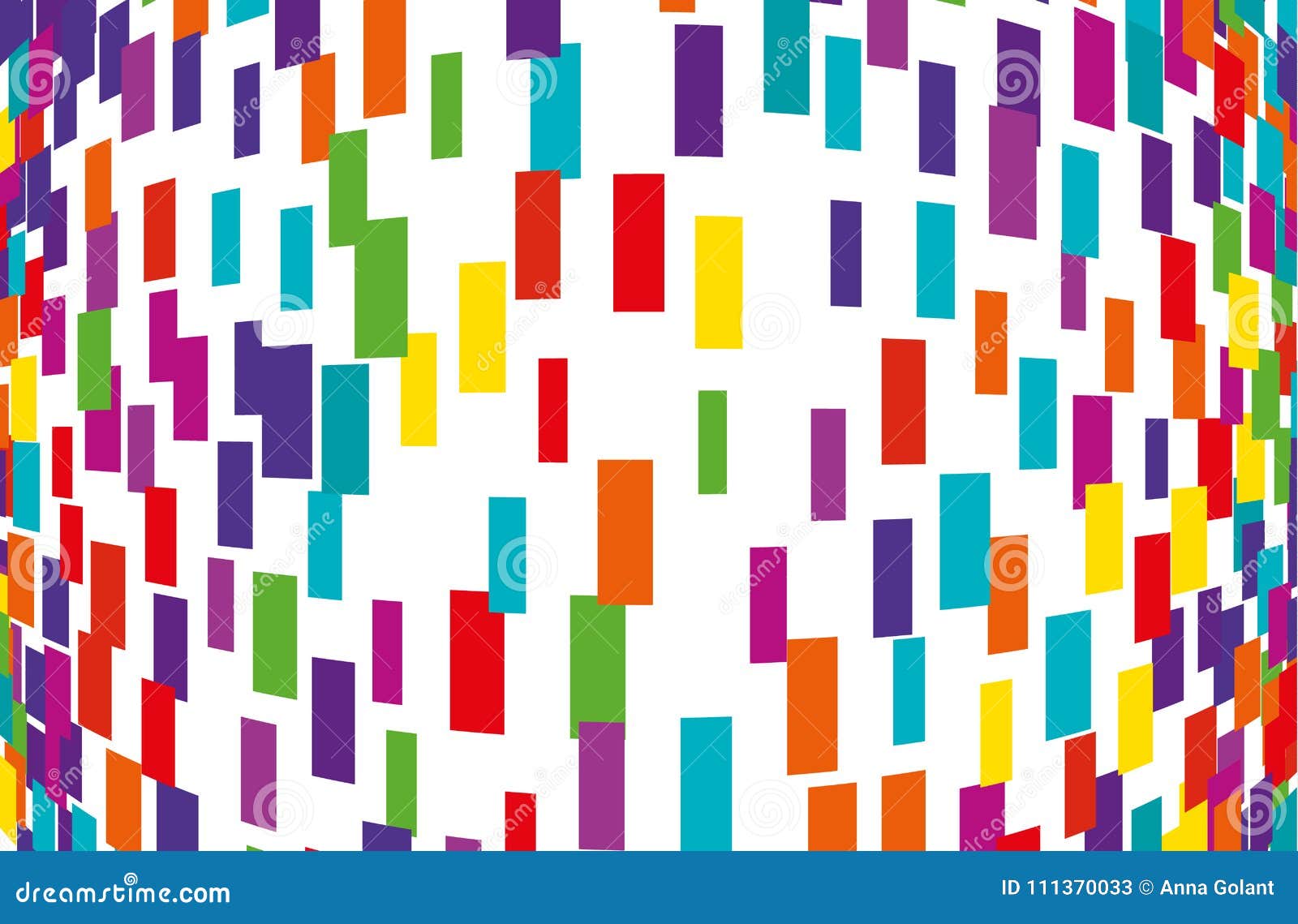 Abstract Geometric Pattern with Multicolored Squares, Rectangles ...