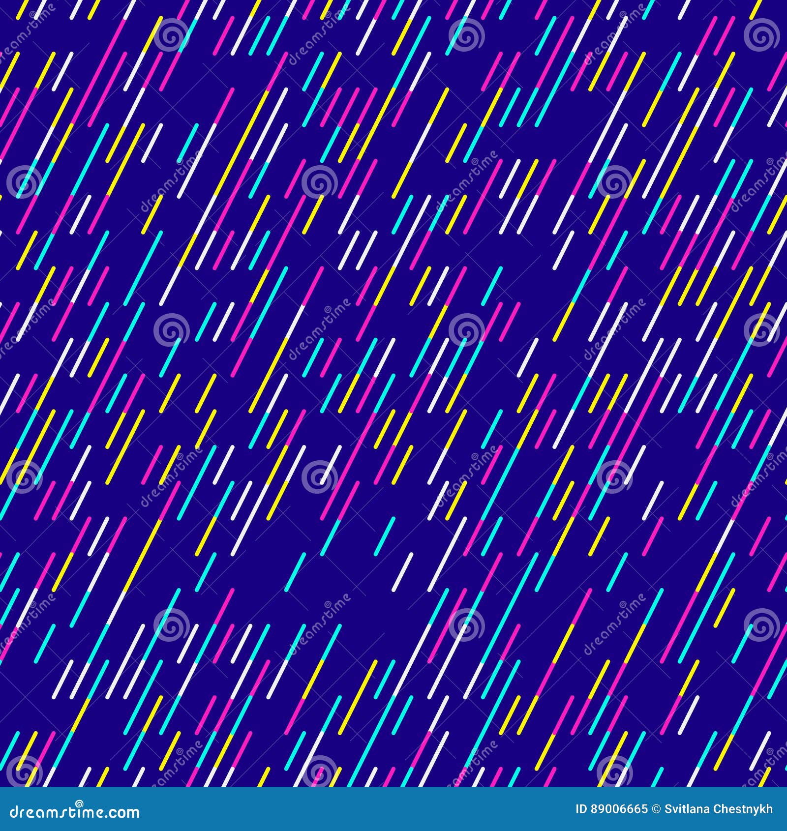 Abstract Geometric Pattern, Neon Colors Stock Vector - Illustration of ...