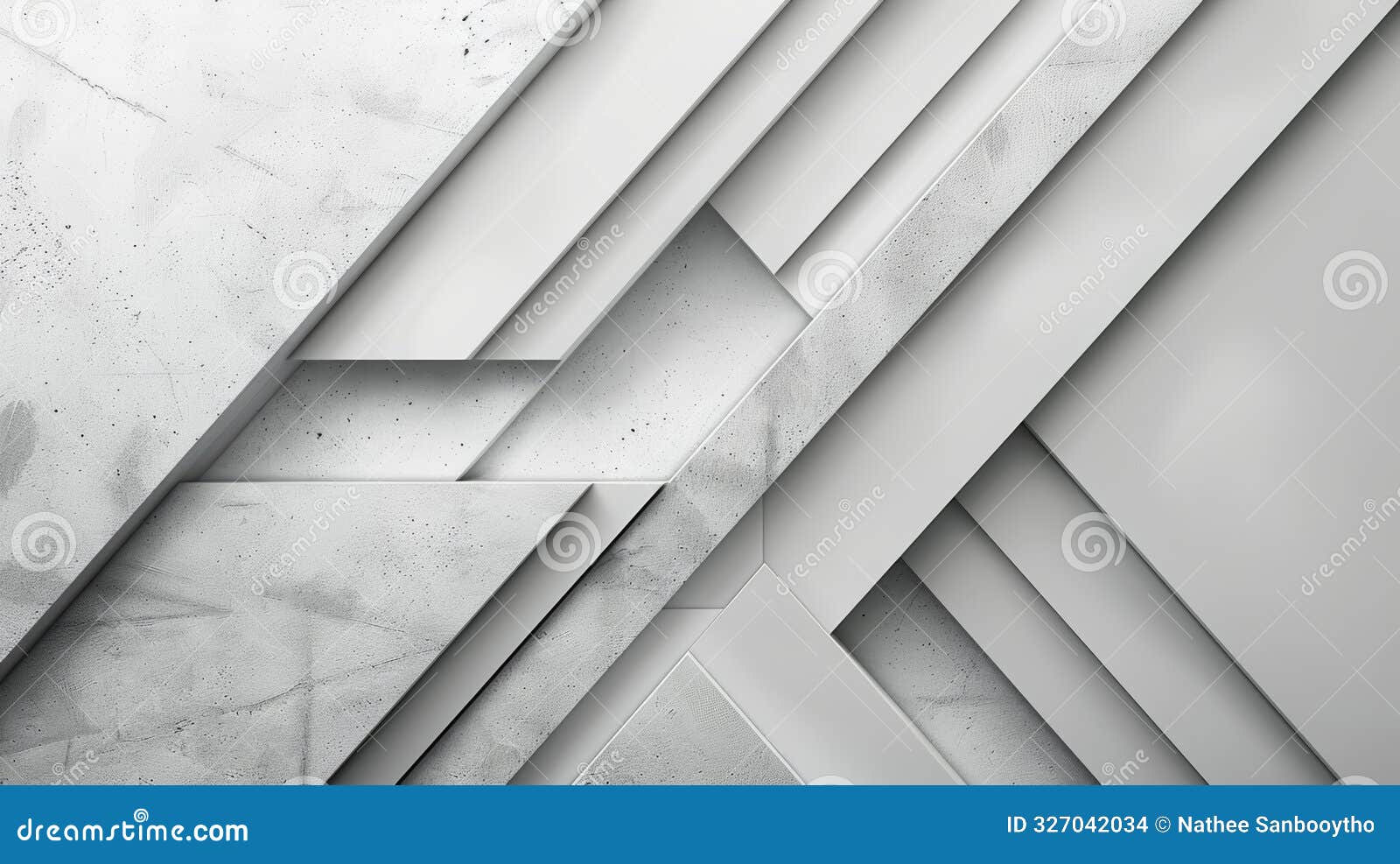 Abstract Geometric Pattern of Overlapping Gray Shapes Creating a Modern ...