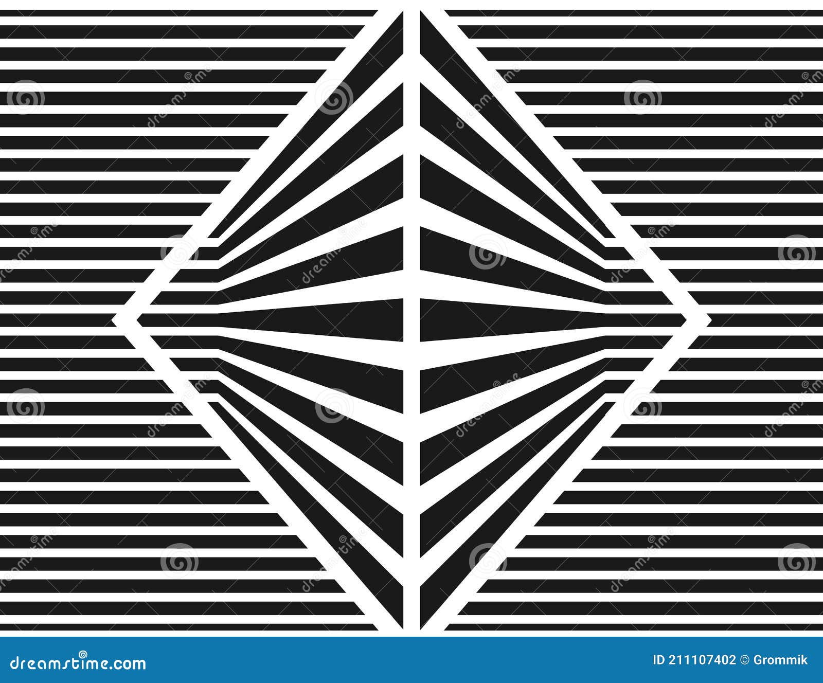 Abstract Geometric Pattern of Parallel Horizontal, Vertical and ...