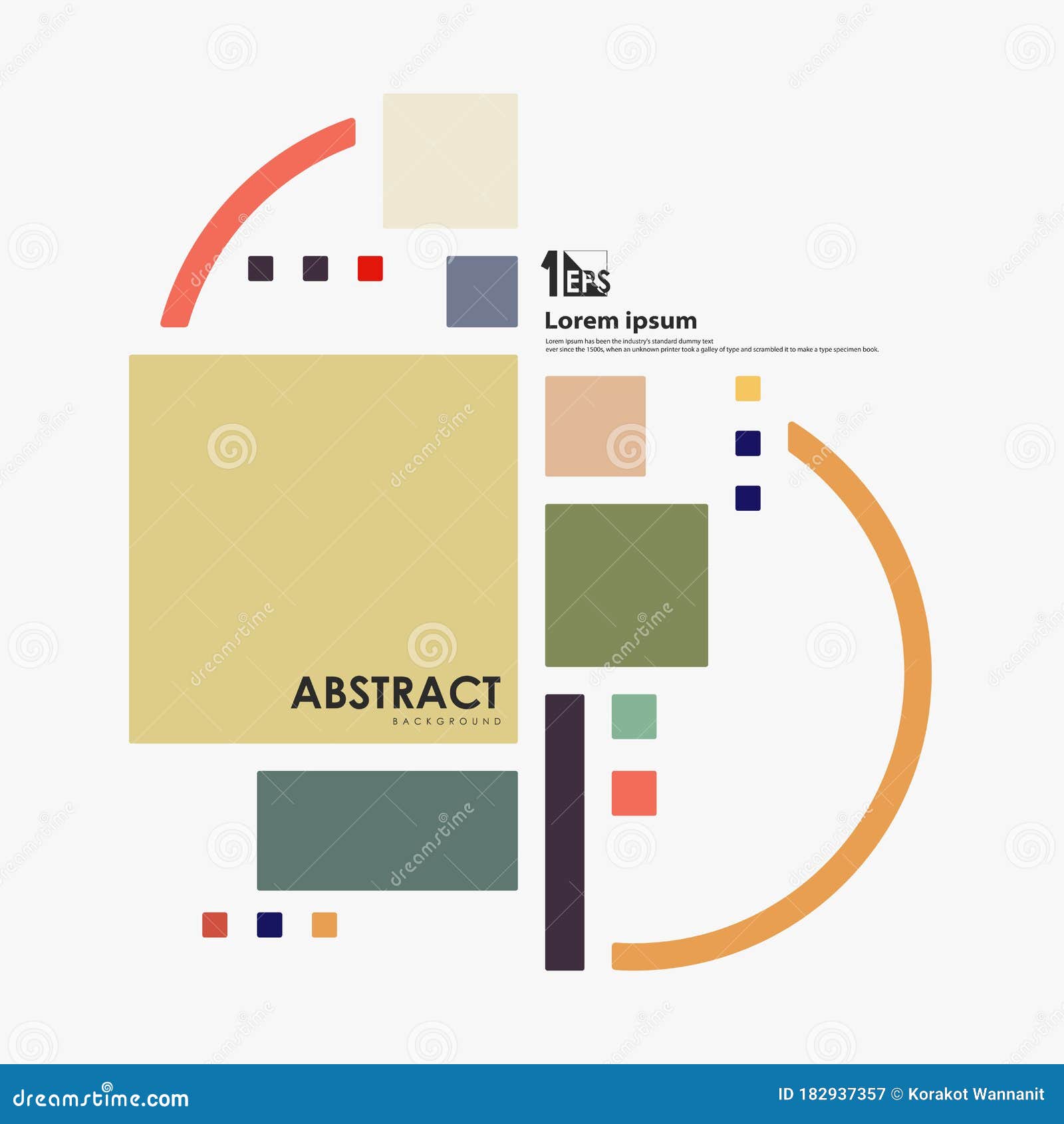 Square Cover Template. Square Red Template For Brochure, Banner ...