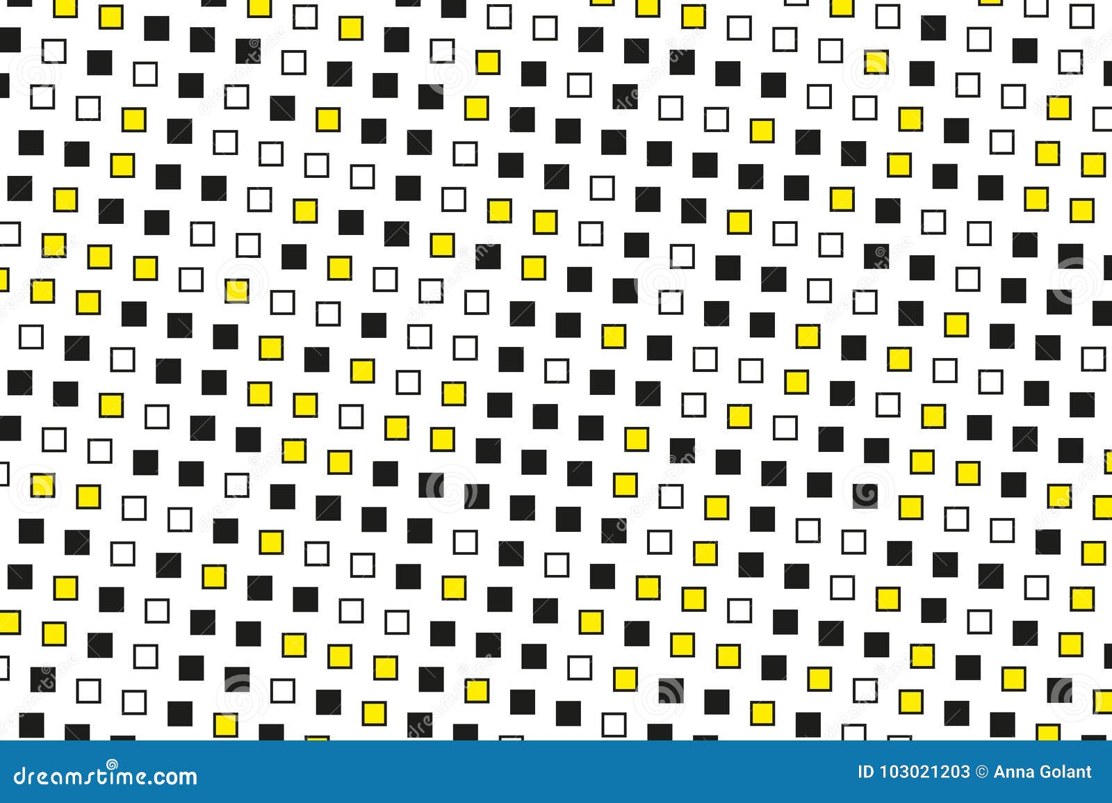 Abstract Geometric Pattern with Small Squares. Design Element ...