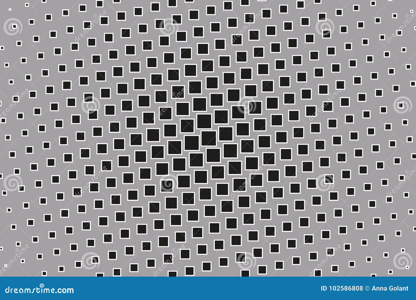 Abstract Geometric Pattern with Small Squares. Stock Vector ...