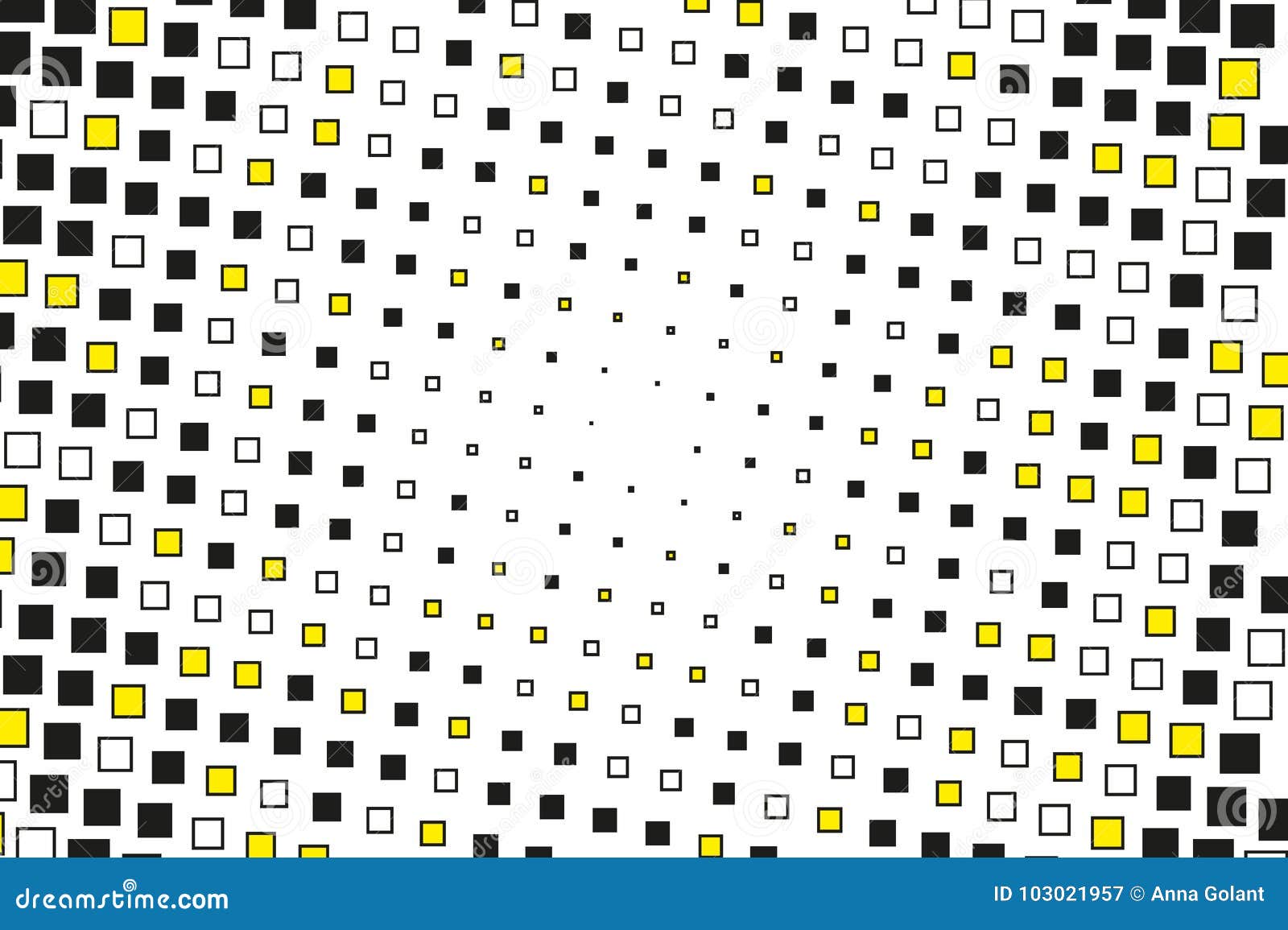 Abstract Geometric Pattern with Small Squares. Design Element ...