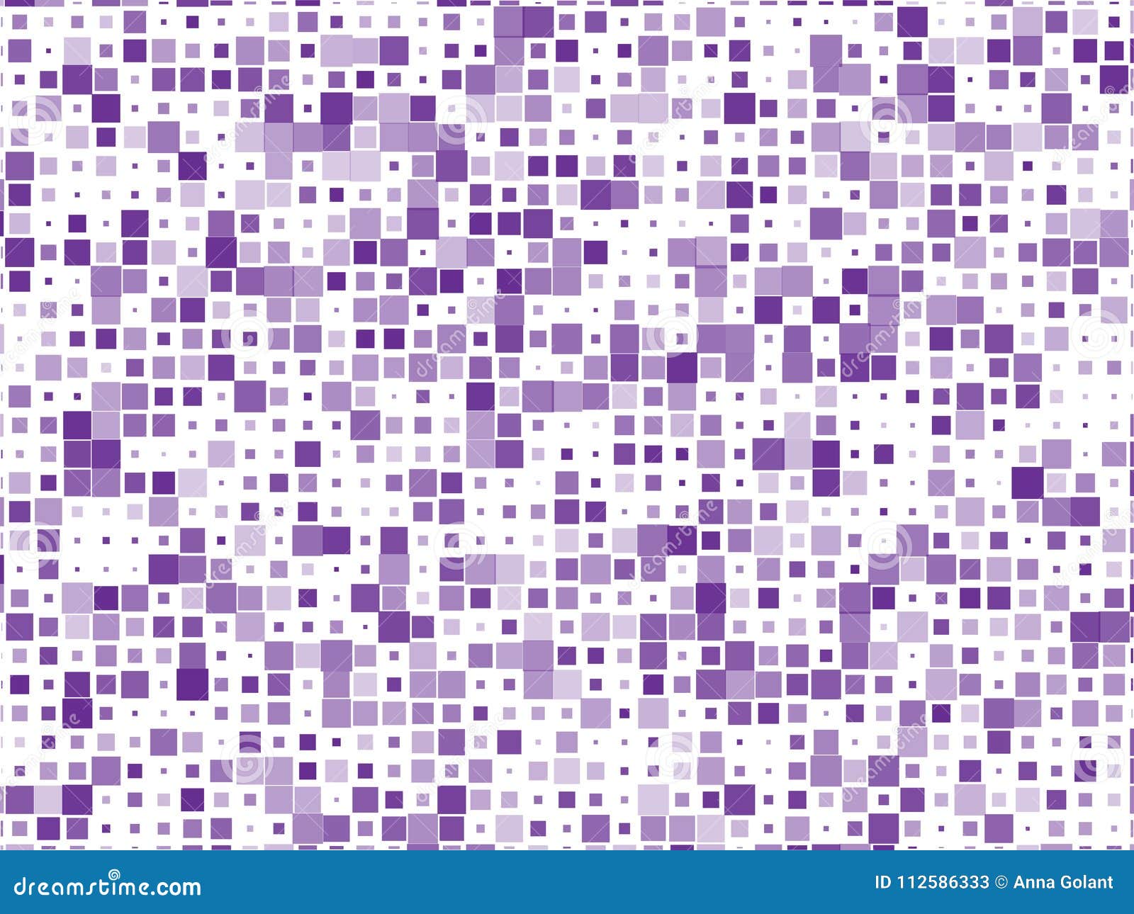 Abstract Geometric Pattern with Small Squares. Different Shades of ...