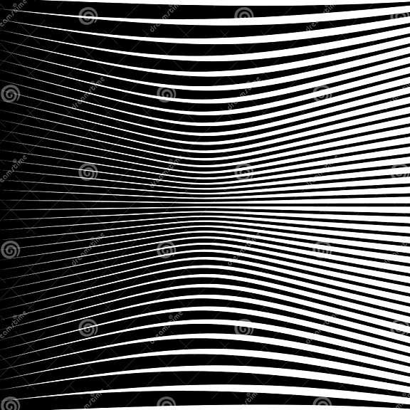 Abstract Geometric Pattern with Squeezed-compressed Distortion E Stock ...