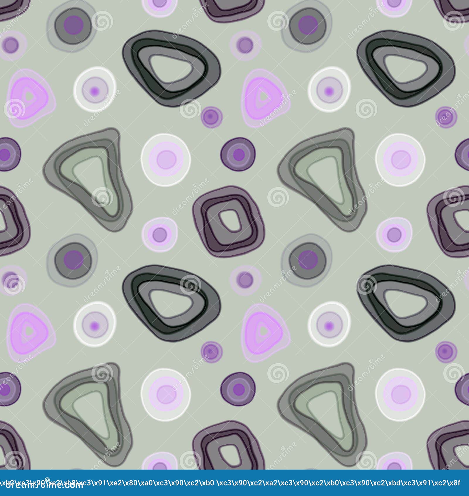 Abstract Spots and Triangles Stock Illustration - Illustration of ...