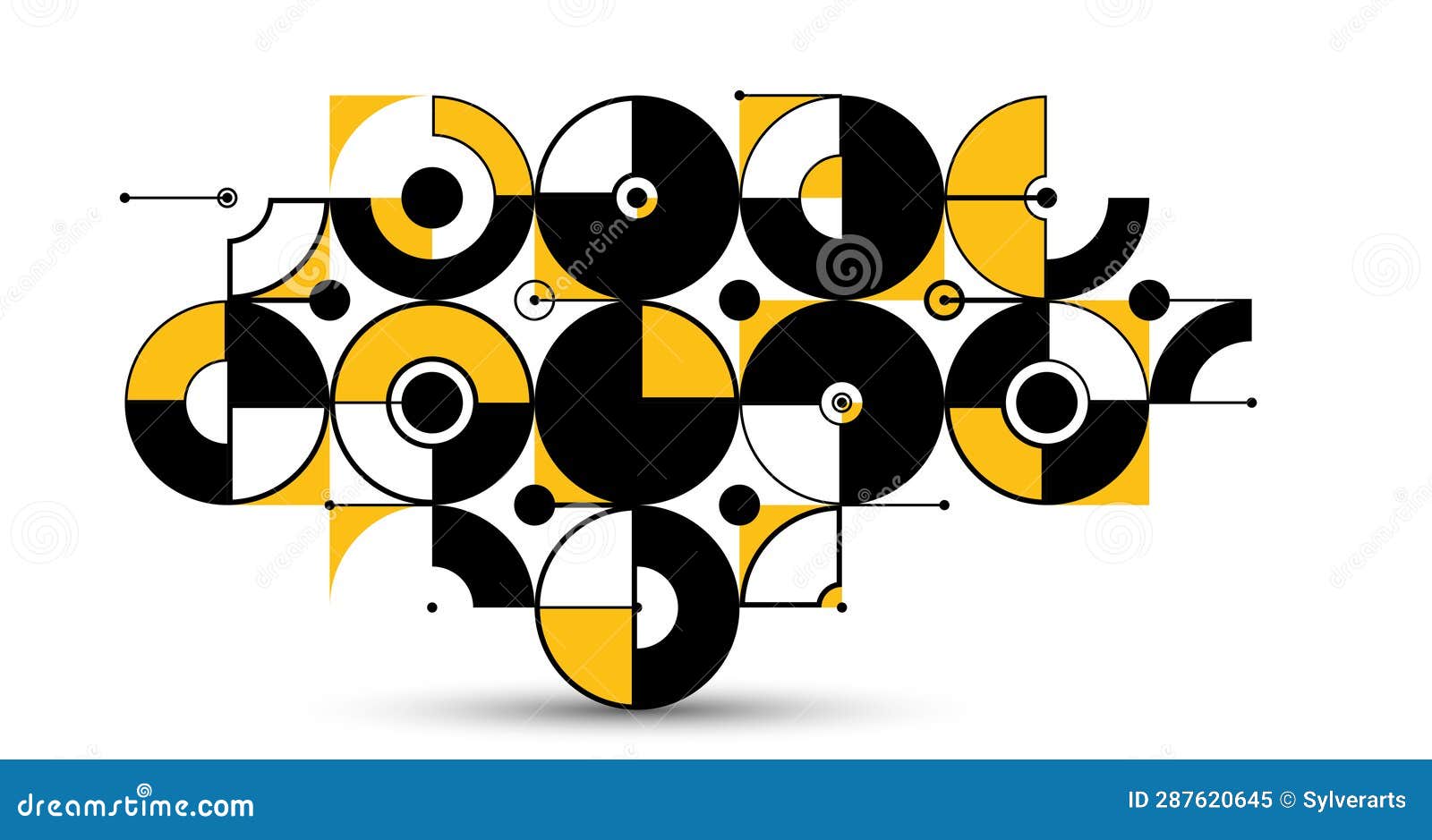 Abstract Geometric Pattern Vector Background Isolated, Tech Style ...