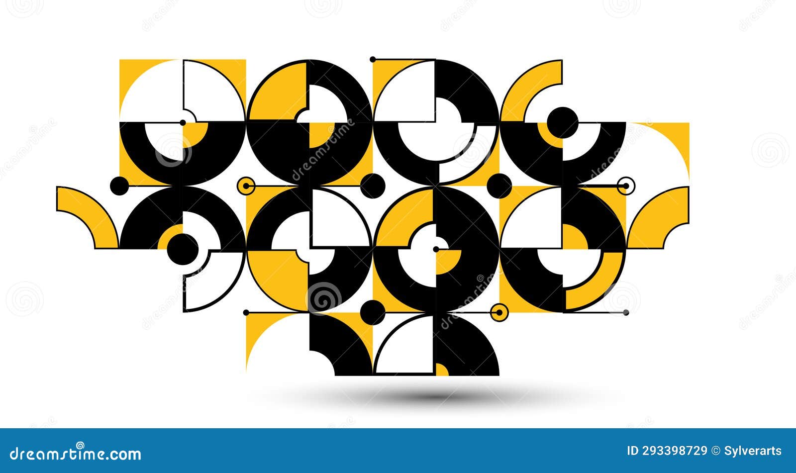 Abstract Geometric Pattern Vector Background Isolated, Tech Style ...