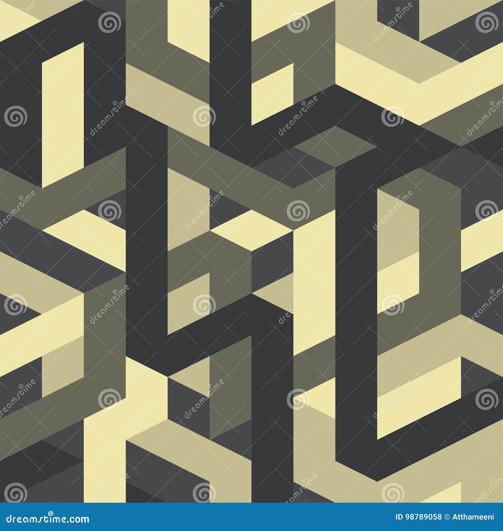 Abstract Geometric Pattern Vector Gothic Art Deco Stock Vector ...