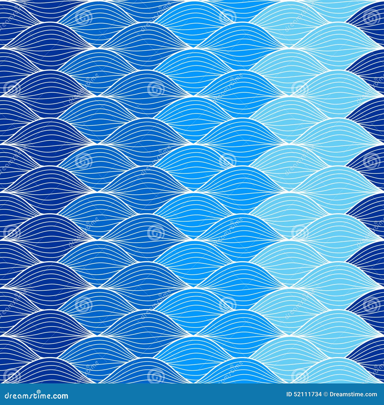 Abstract Geometric Pattern Wave Stock Vector - Illustration of infinity ...