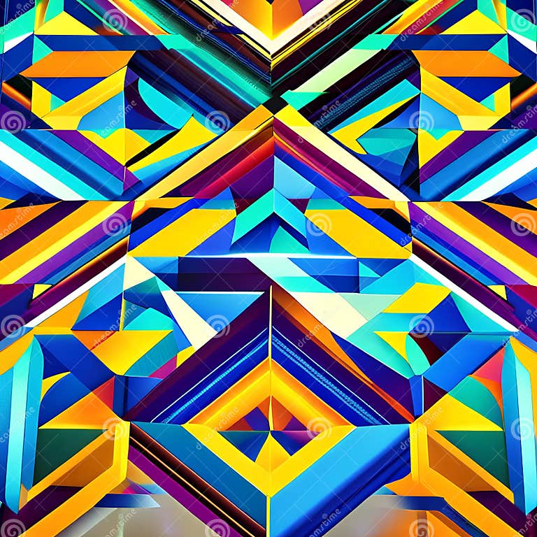 1144 Abstract Geometric Patterns: a Vibrant and Dynamic Background ...