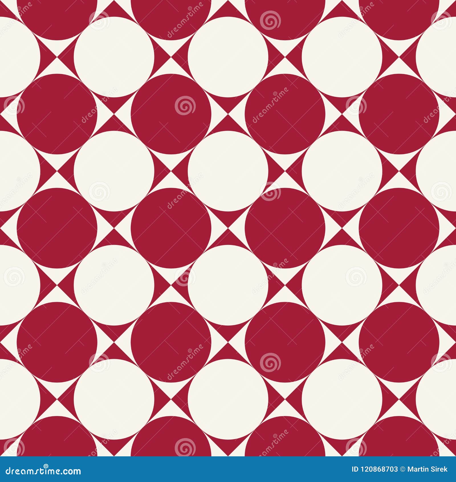 Geometric Pentagon Grid Seamless Floral Pattern Stock Vector ...