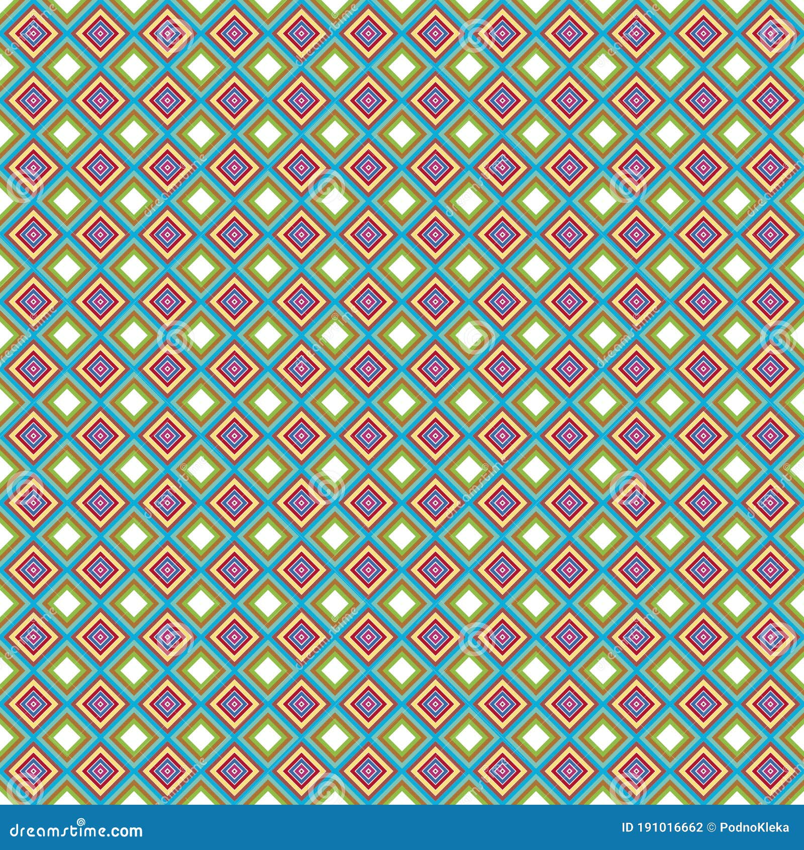 Geometric Retro Modern Diamond Plaid Checkered Tiled Diamond Tiled ...