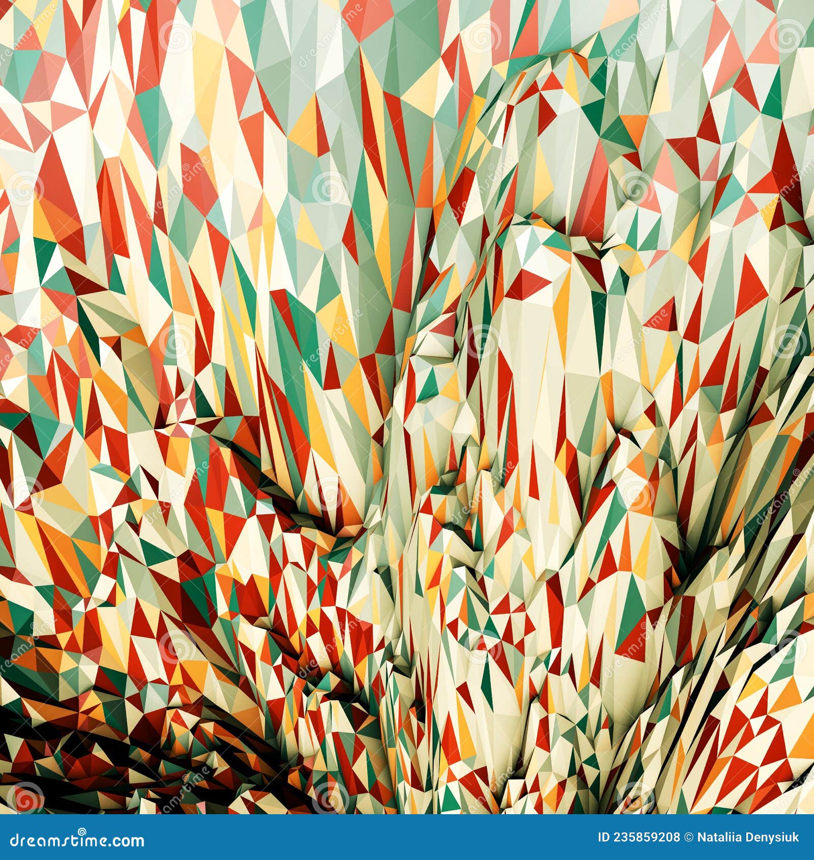 Abstract Geometric Polygon Background Wallpaper, Header Cover with ...