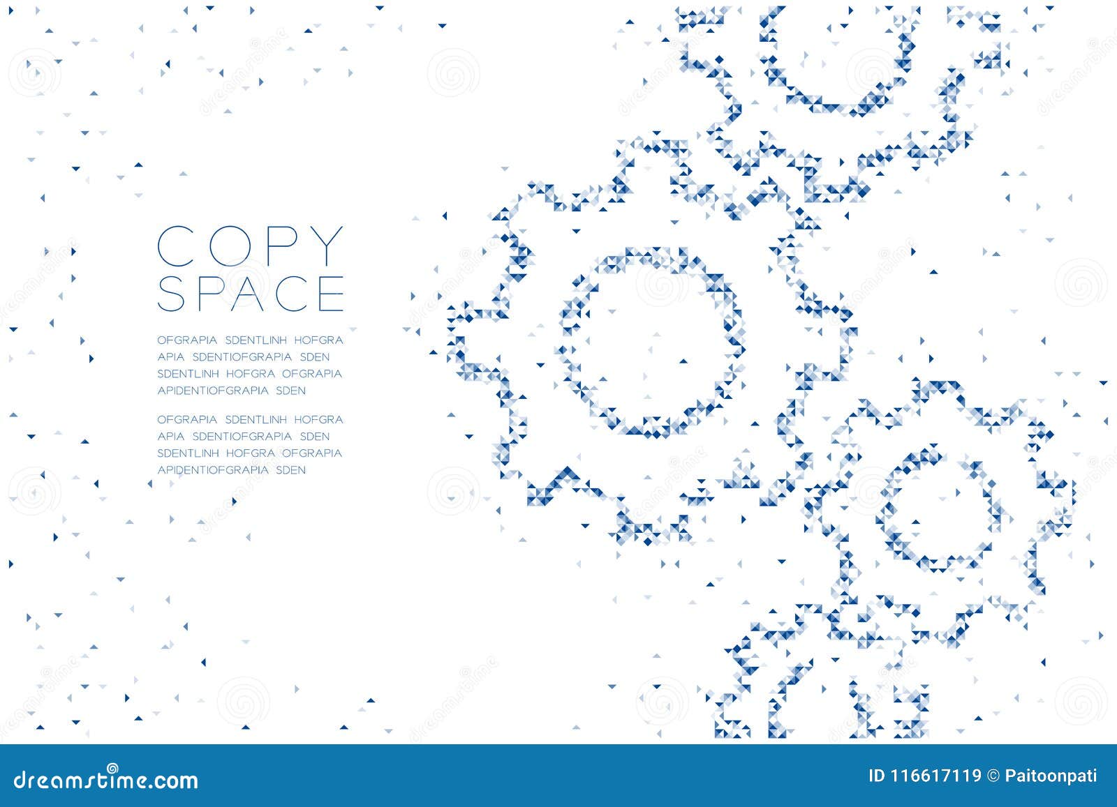 Abstract Geometric Polygon Square Box And Triangle Pattern Engineering ...