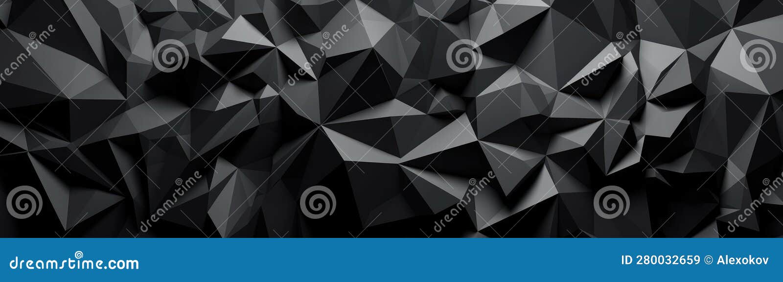 Abstract Geometric Polygonal Background in Dark Foreboding Colors ...