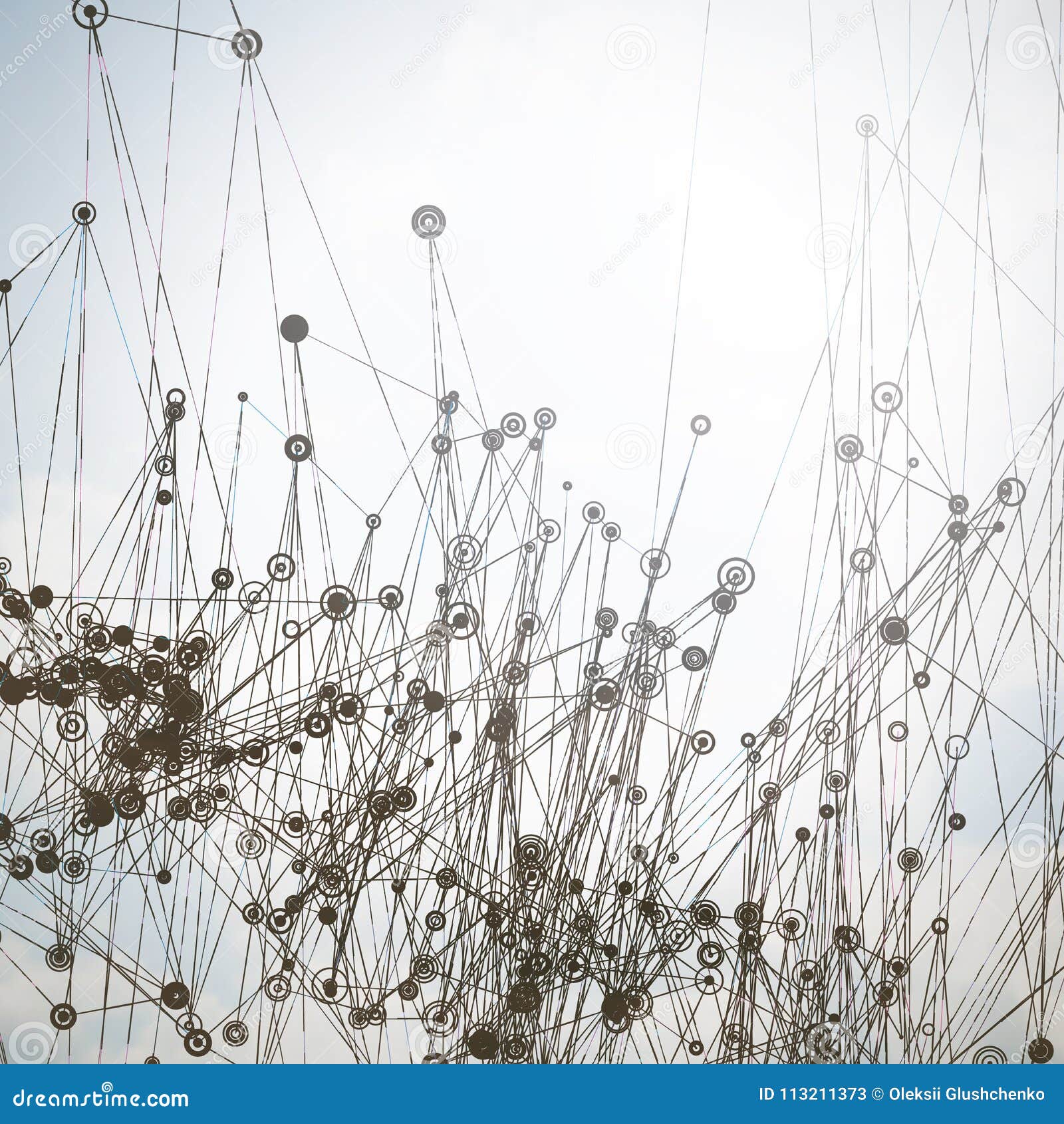 Abstract Geometric Polygonal Shape. Technology Vector Science ...