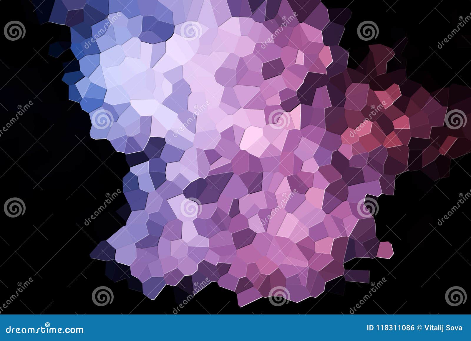 Abstract Geometric Polygons and Triangles Stock Illustration ...