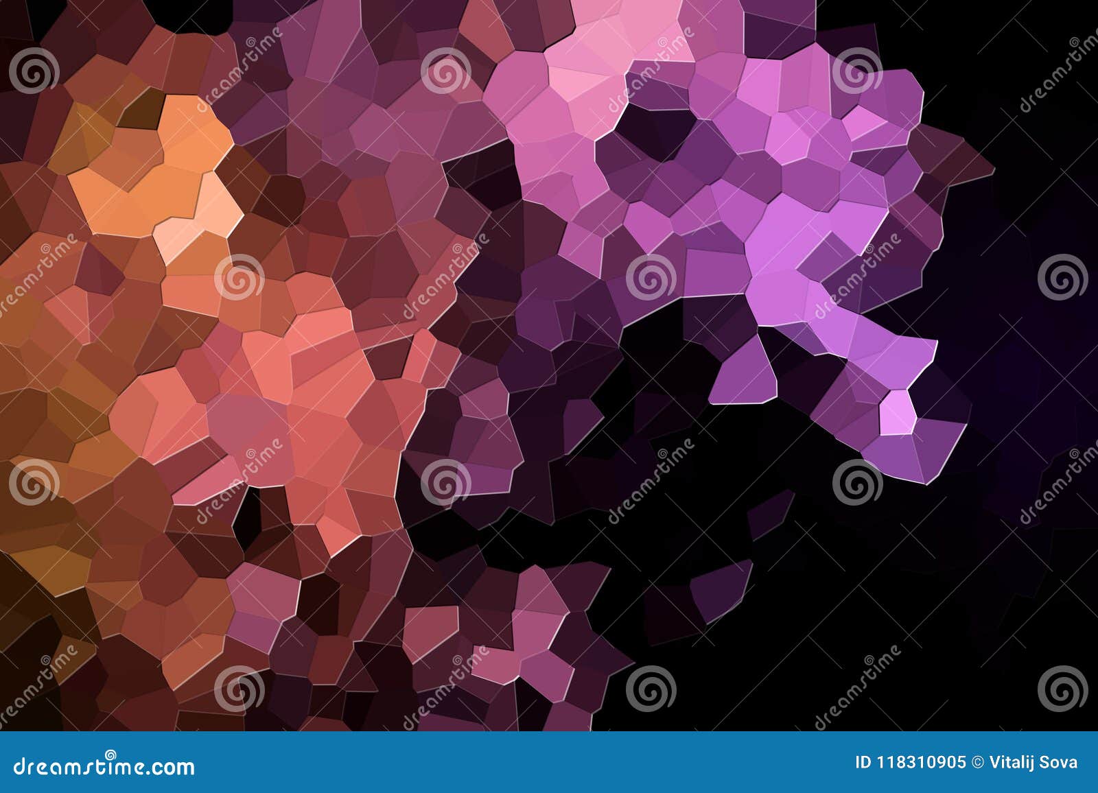 Abstract Geometric Polygons and Triangles Stock Illustration ...