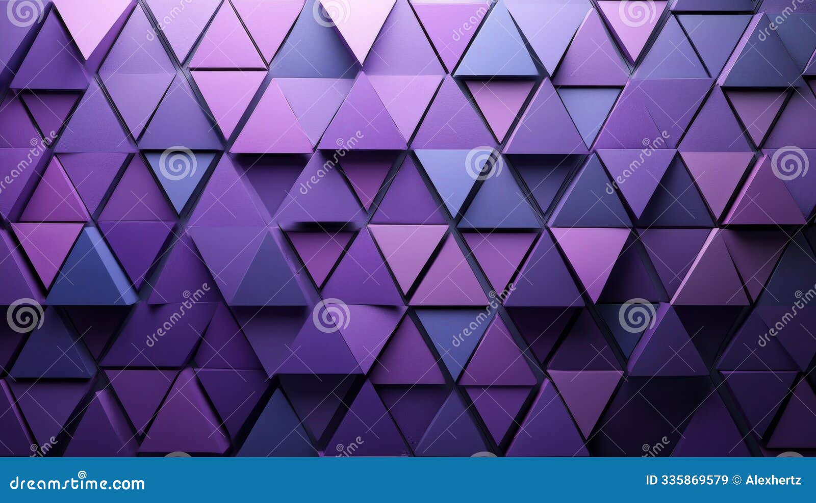 Purple Triangle Basic Simple Shapes Isolated On White Background ...