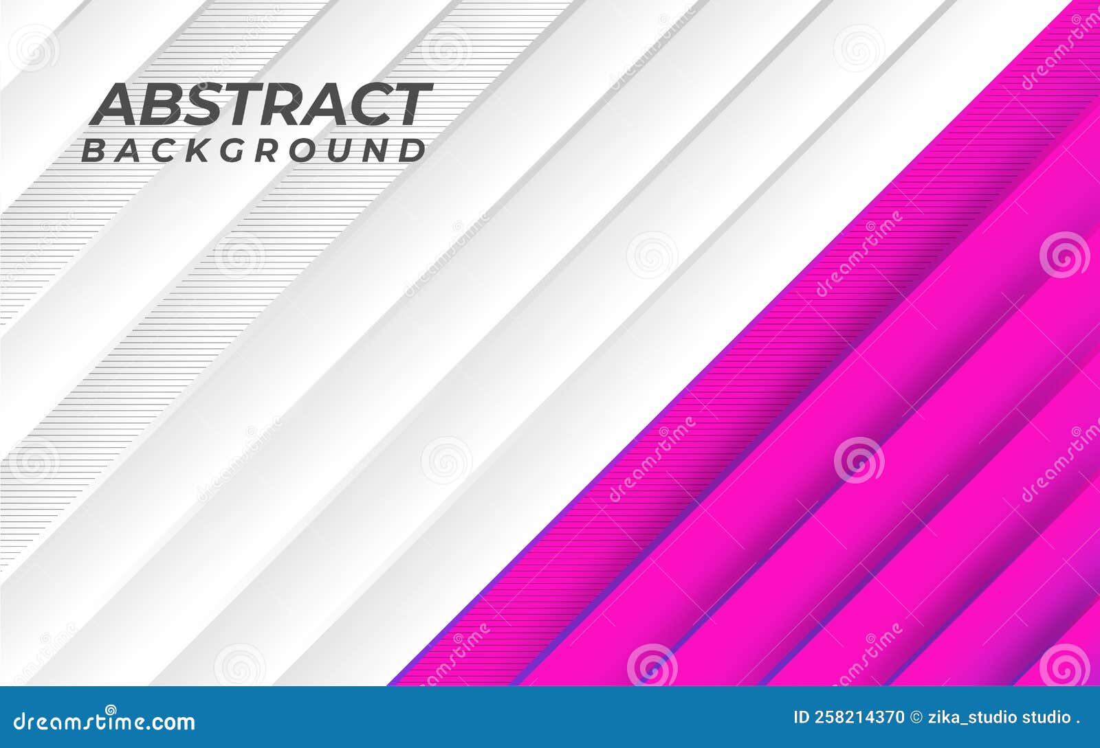 Abstract Geometric Purple White Background Stock Vector - Illustration ...