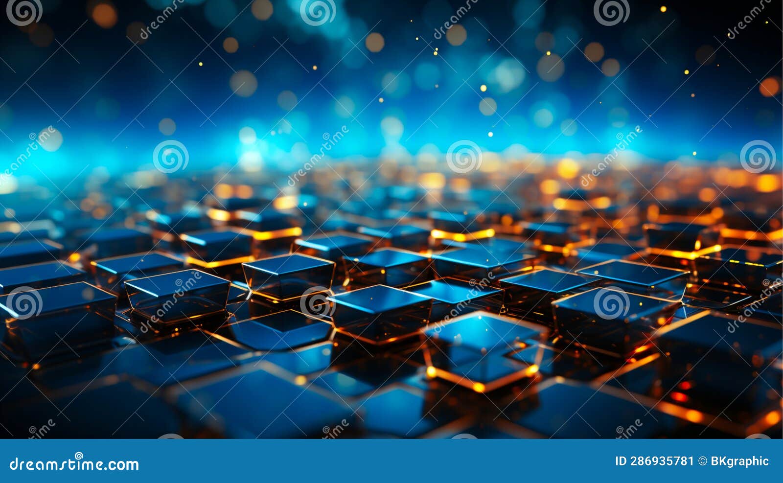 Abstract Geometric, Rectangle, Technology Background, Hi Tech ...