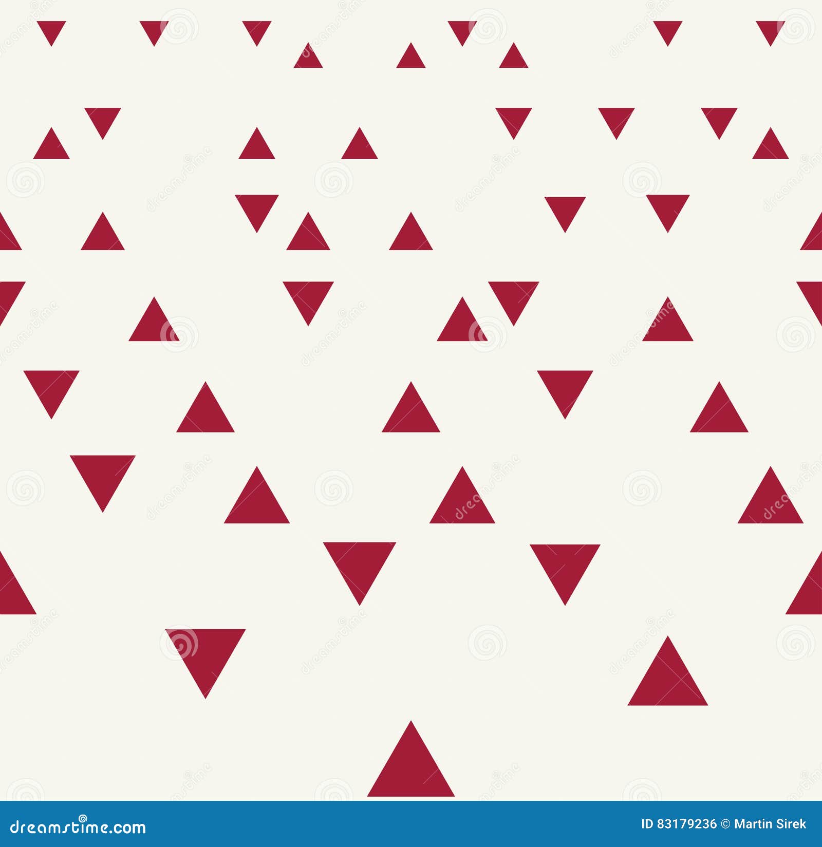 Abstract Geometric Red Graphic Design Triangles 3d Perspective Pattern ...