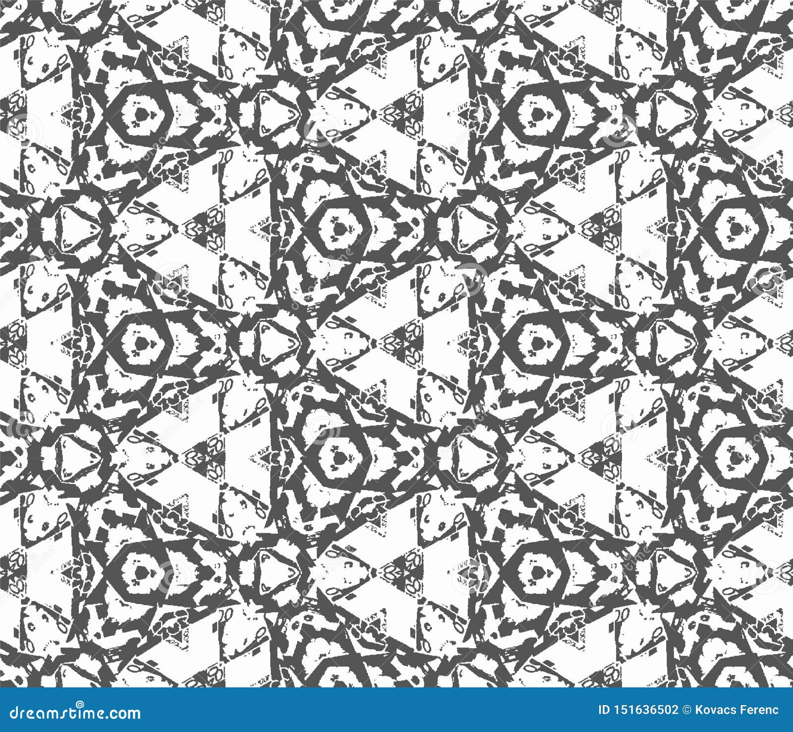 Abstract Geometric Repeating Pattern In Vector Format Stock Vector
