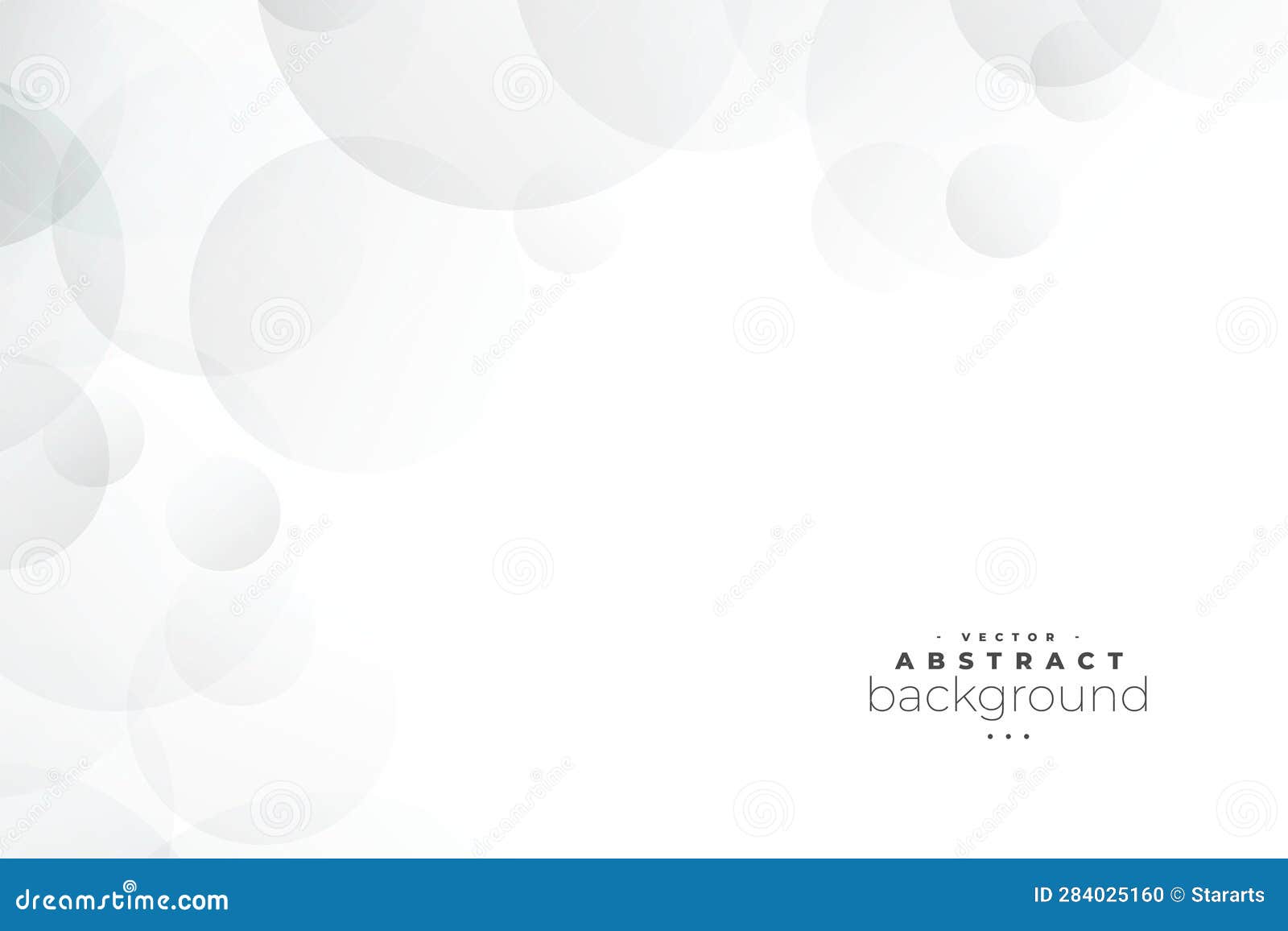 Abstract Geometric Round Shape on White Background in Minimal Style ...