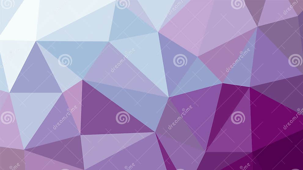Abstract Geometric Rumpled Triangula Background Low Poly Style. Vector ...