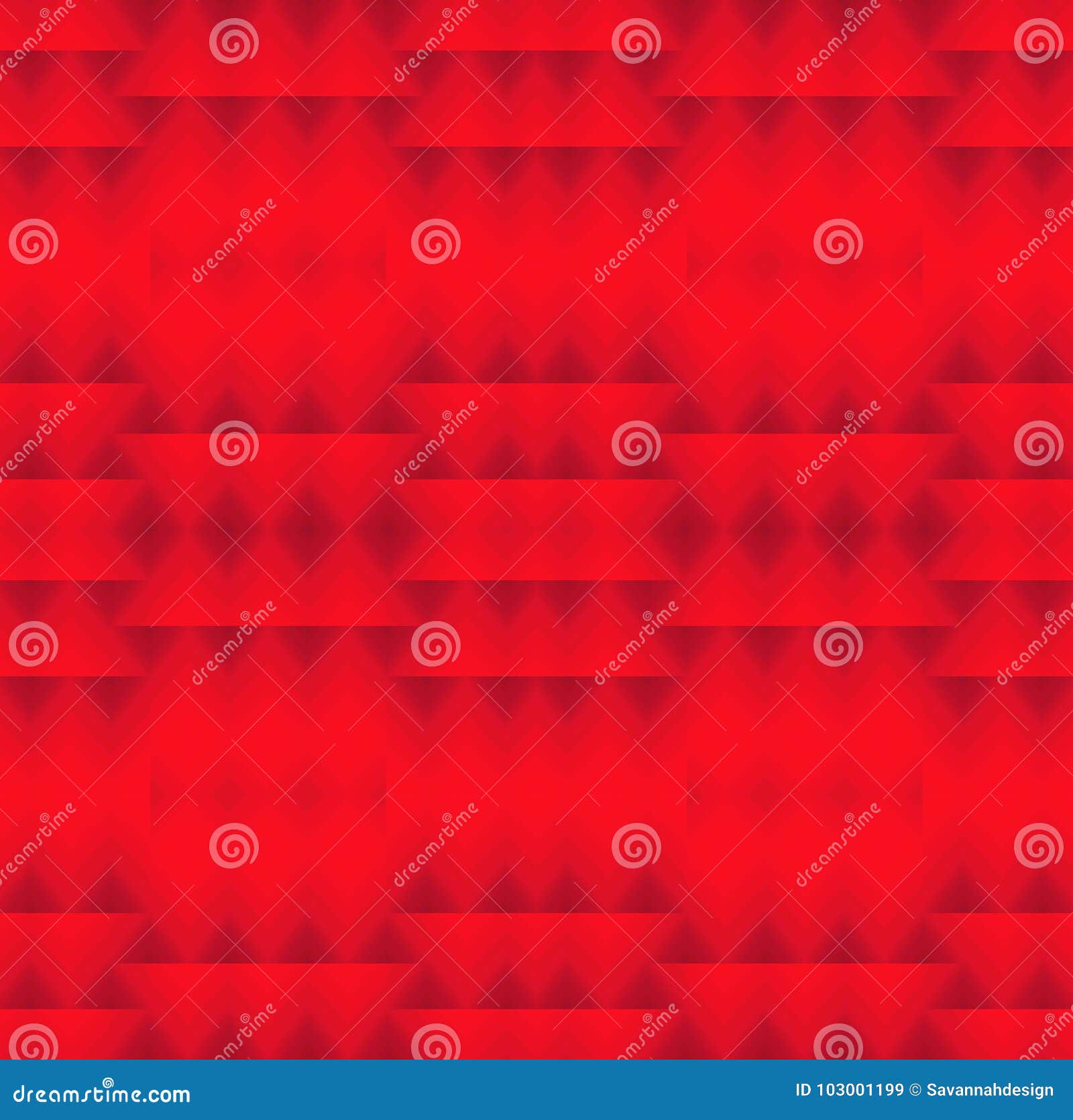Regular Triangles and Diamond Pattern Purple on Red Stock Illustration ...