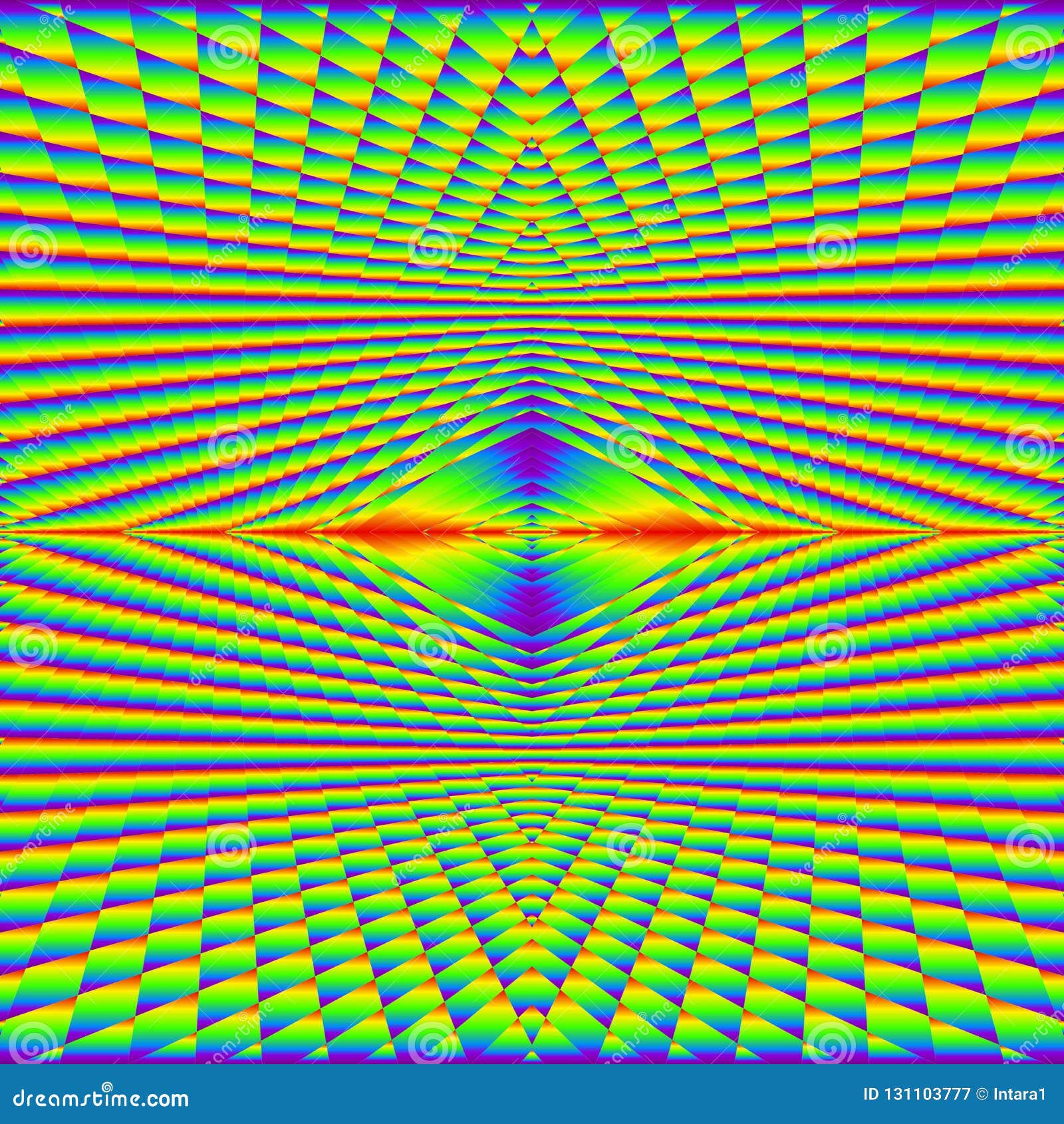 Abstract Geometric Seamless Pattern of Colorful Layered Surface ...