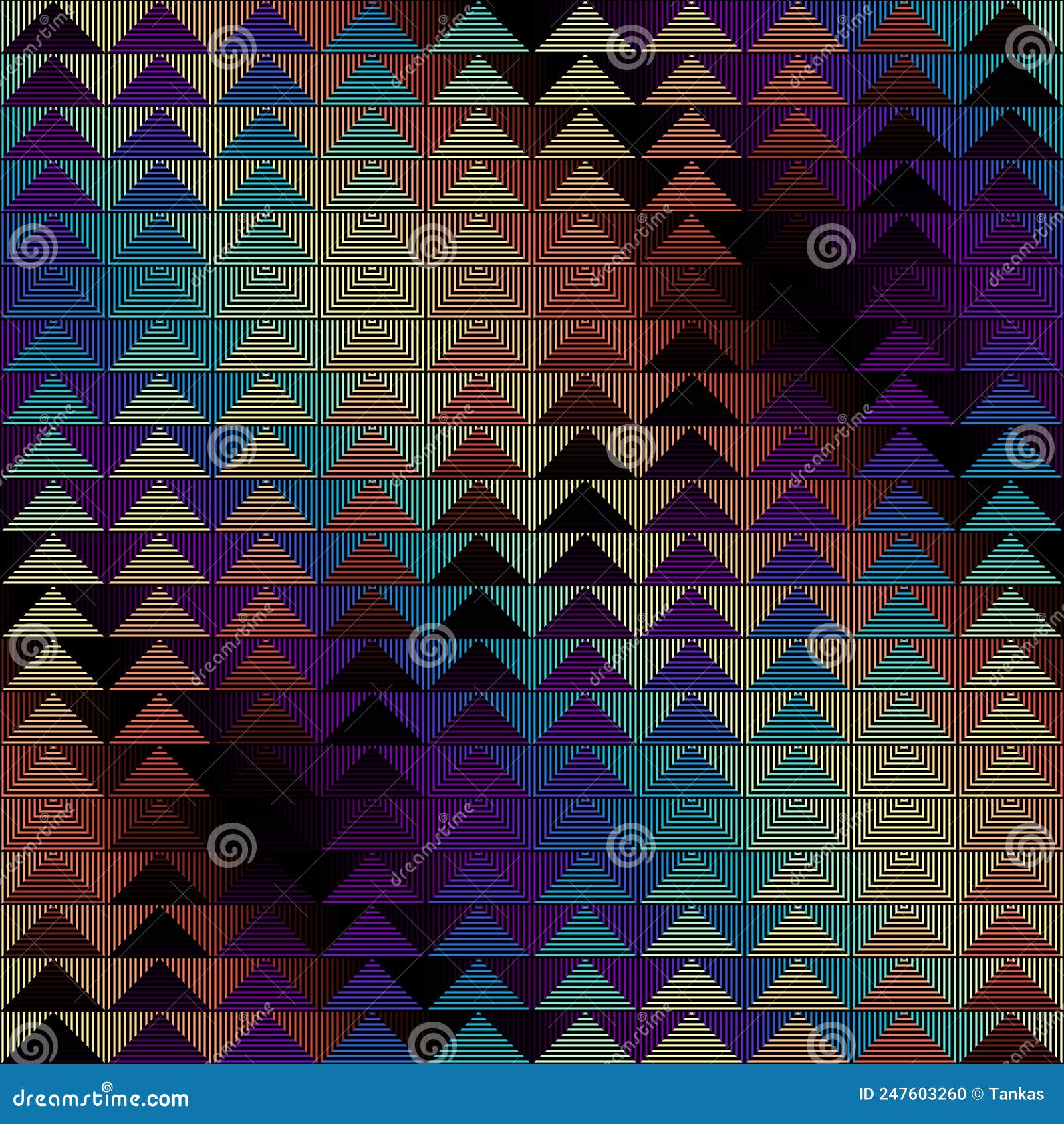 Geometric Abstract Pattern Moire Overlay Style. Abstract Square Texture ...