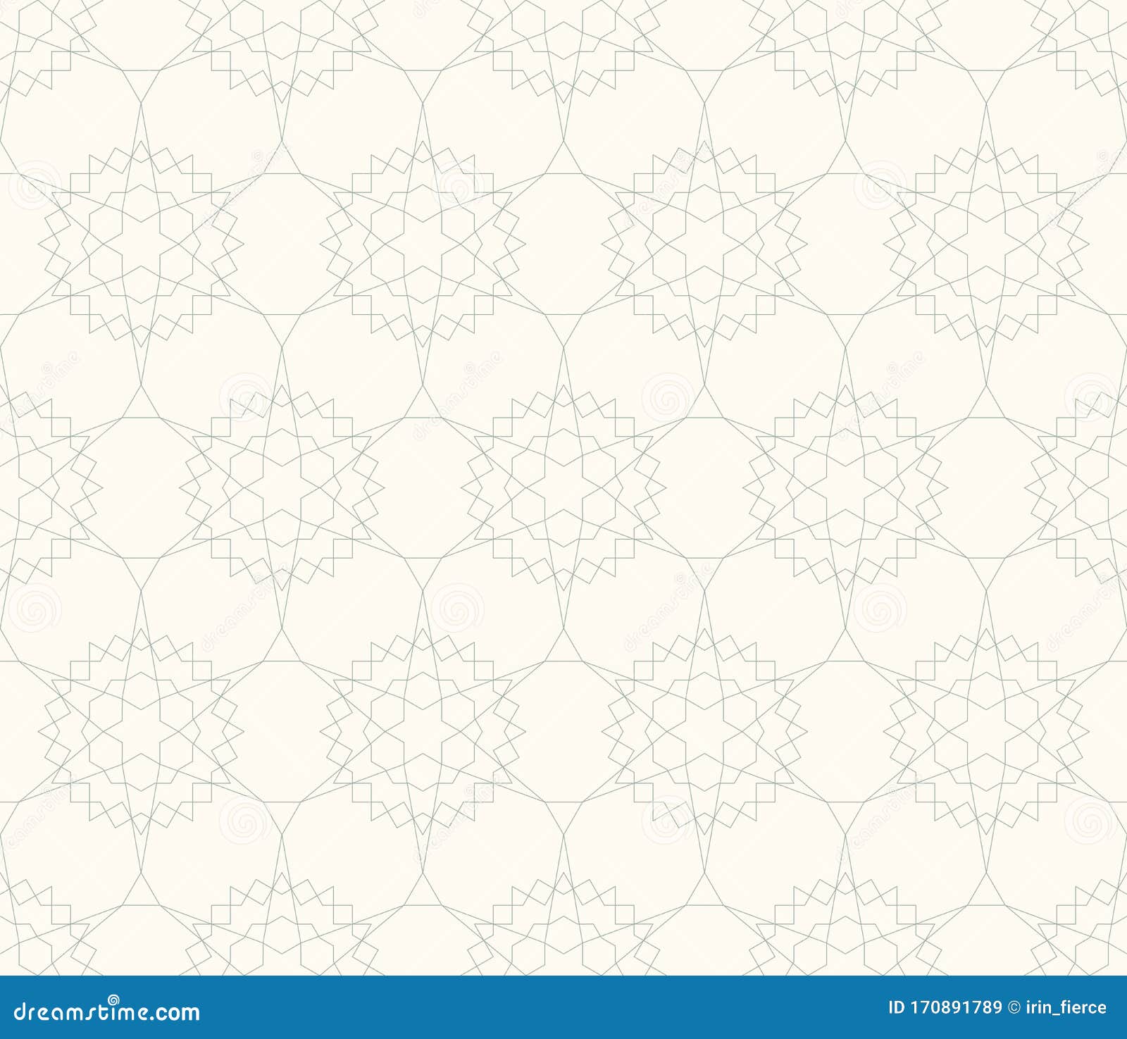 Abstract Geometric Seamless Pattern. Simple Abstract Arabic Pattern ...