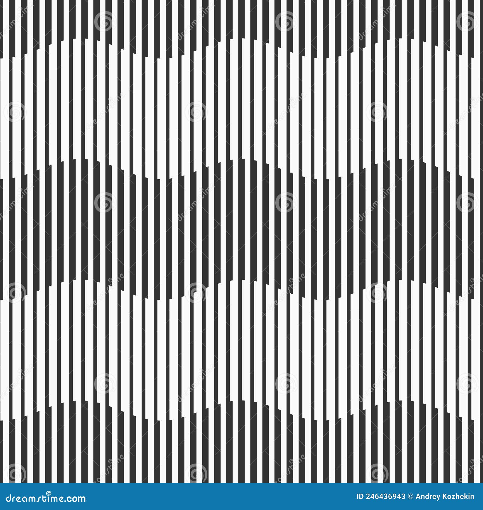 Abstract Geometric Seamless Pattern with Vertical Striped Lines ...