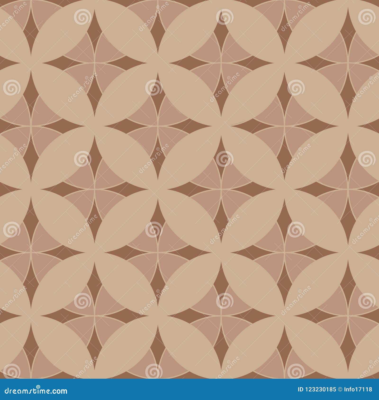 Abstract Geometric Seamless Vector Print Pattern Stock Vector ...