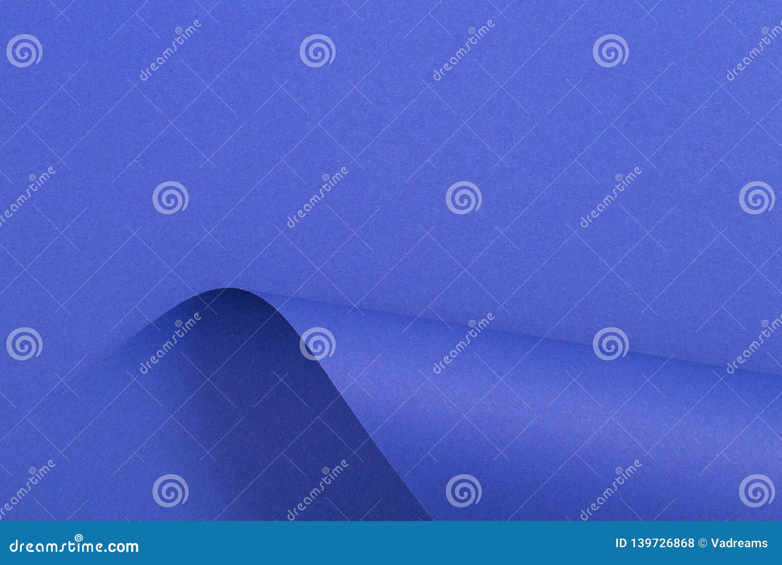 Abstract Geometric Shape Blue Color Paper Background Stock Photo ...