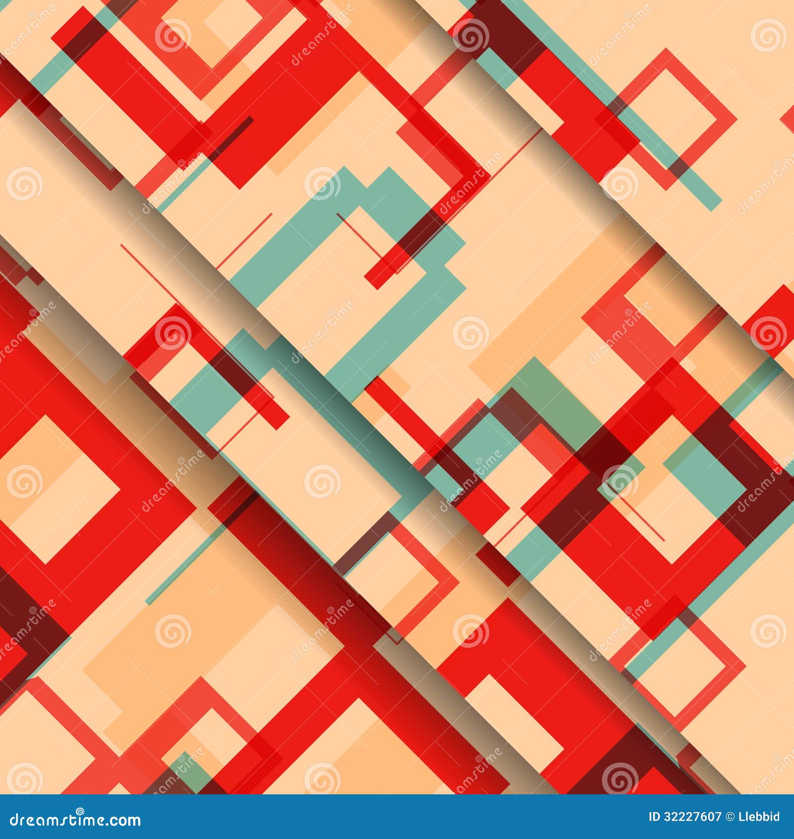 Abstract Geometric Shape Illustration Stock Vector - Illustration of ...