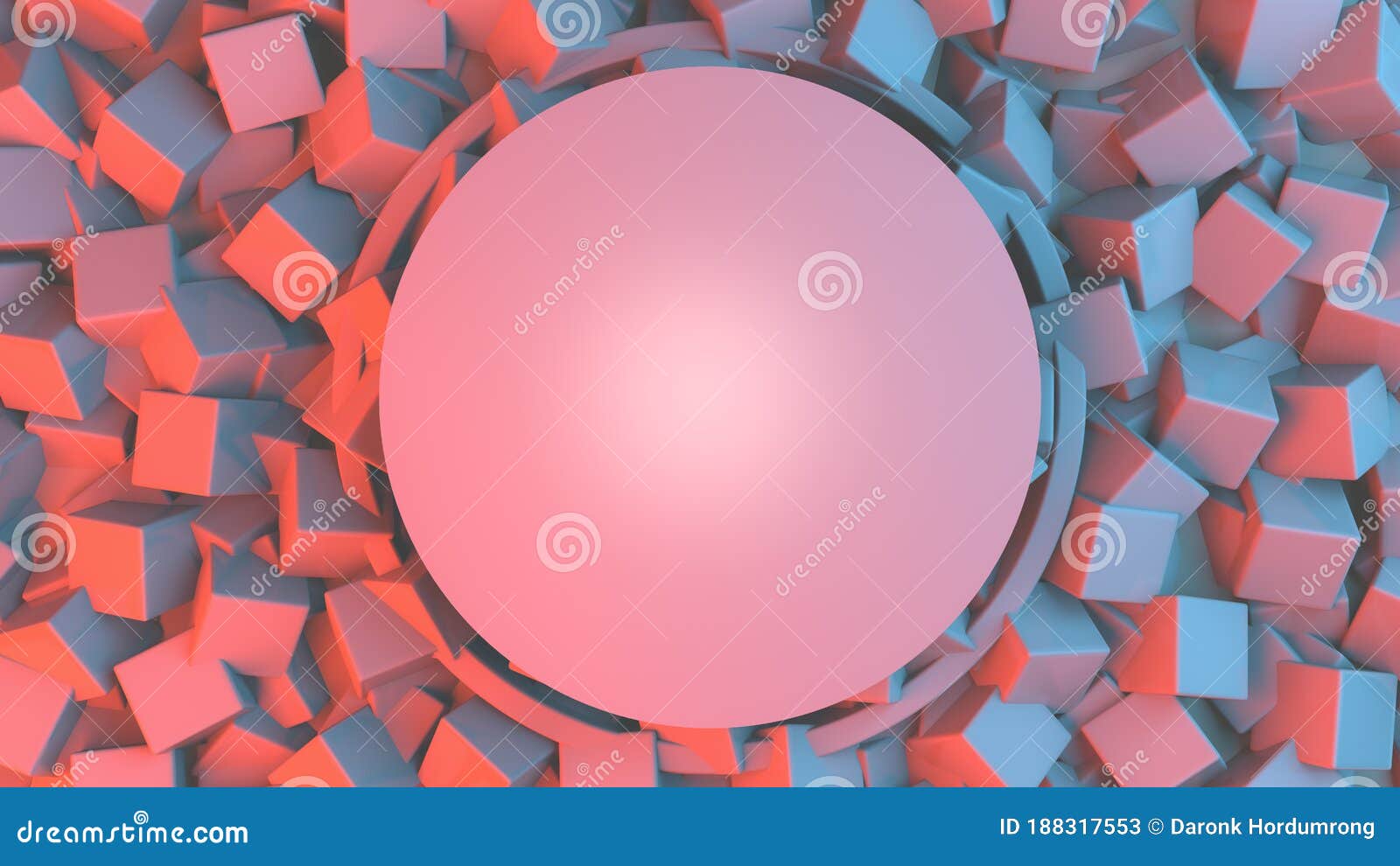Abstract of Geometric Shape Mock Up with Blank Empty Space Stock ...