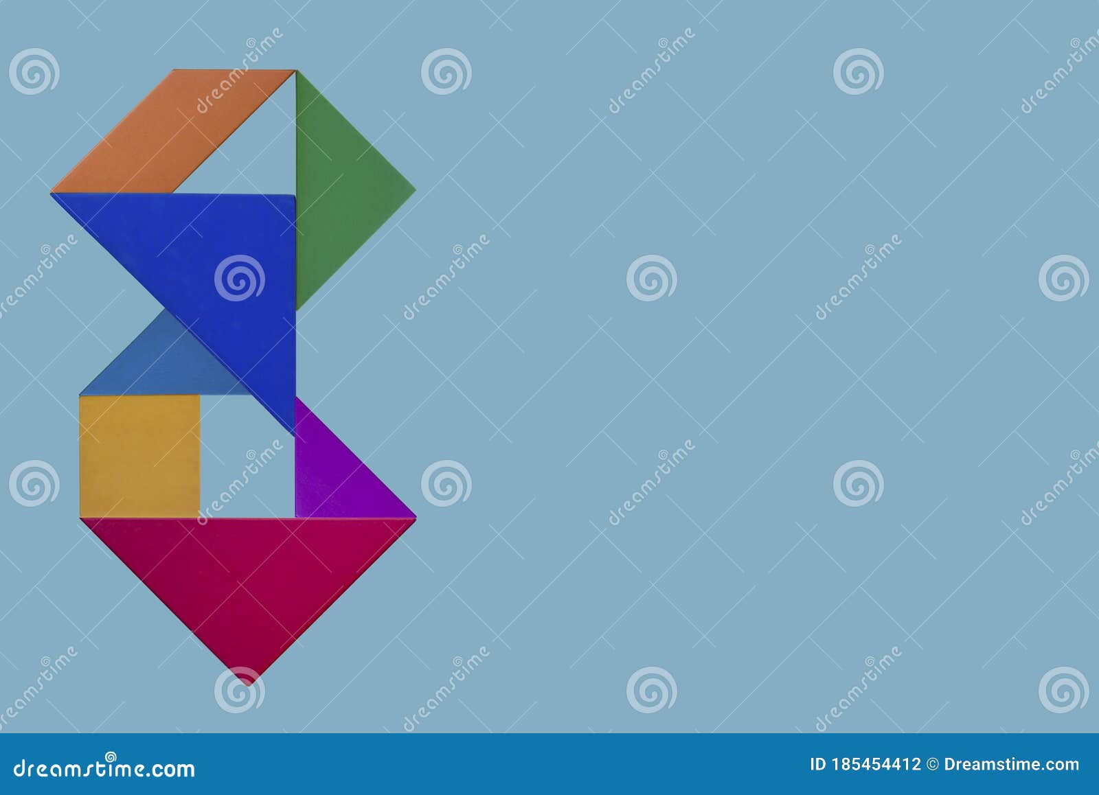 Abstract Geometric Shape - Number Eight Stock Photo - Image of arrows ...