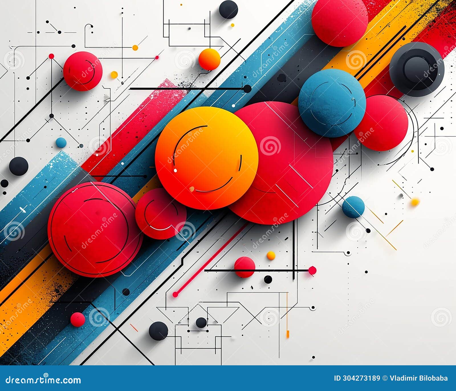 Abstract Geometric Shape Picture Stock Illustration - Illustration of ...