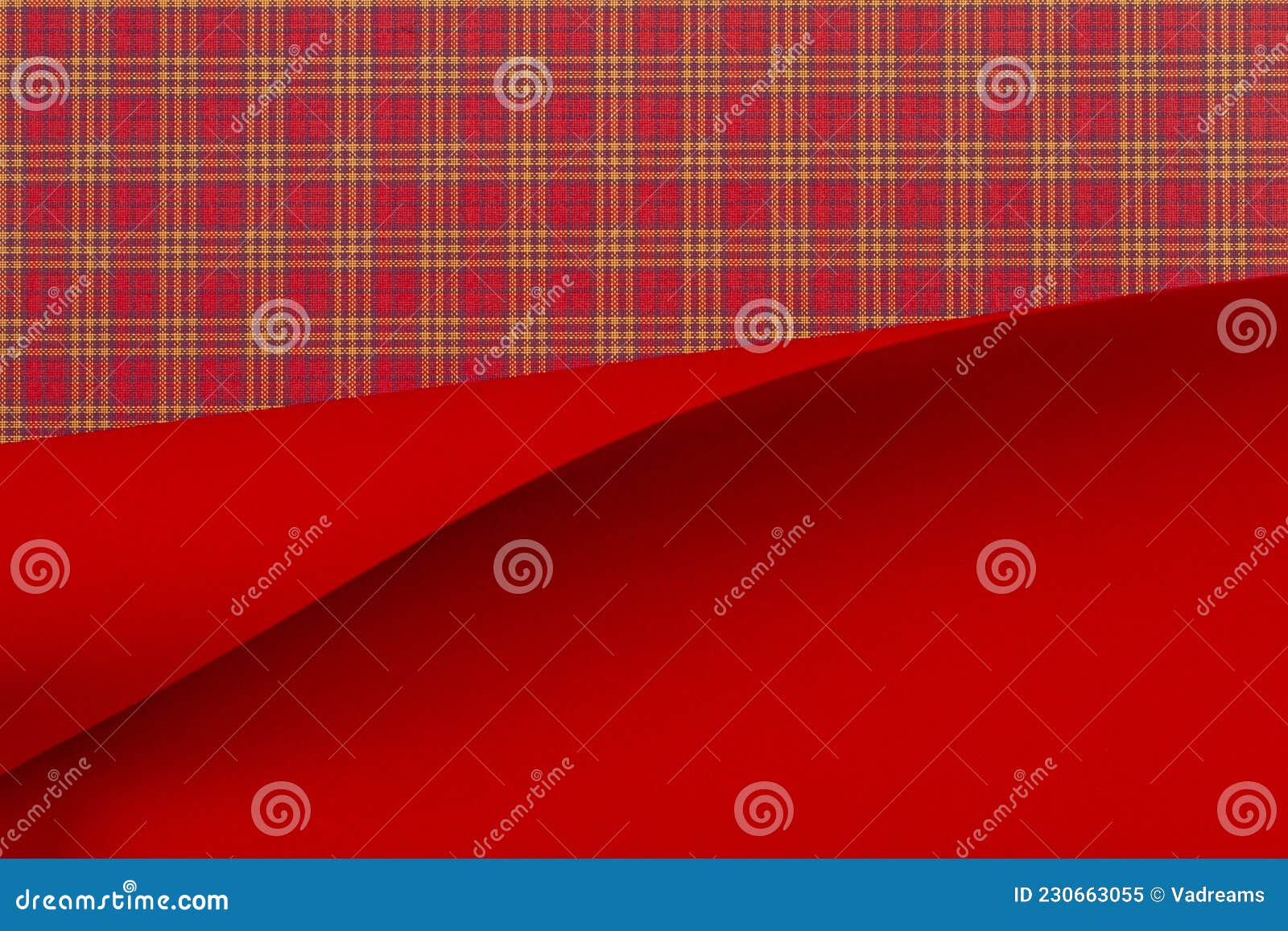Abstract Geometric Shape Red Color Paper Background Stock Illustration ...