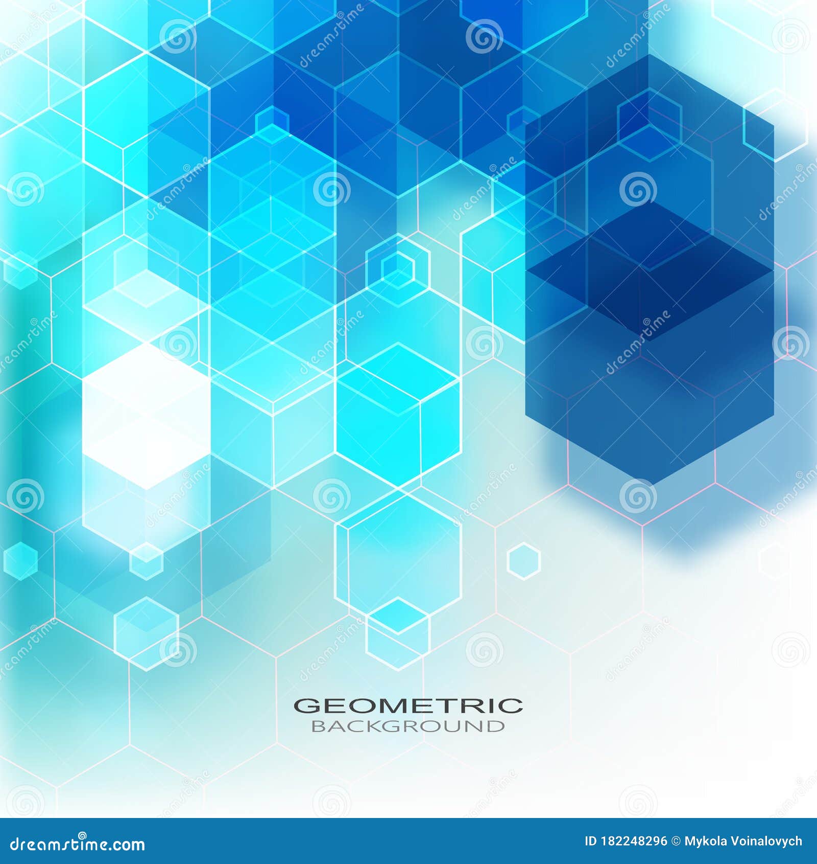 Abstract Geometric Shape Technology Digital Hi Tech Concept Background ...