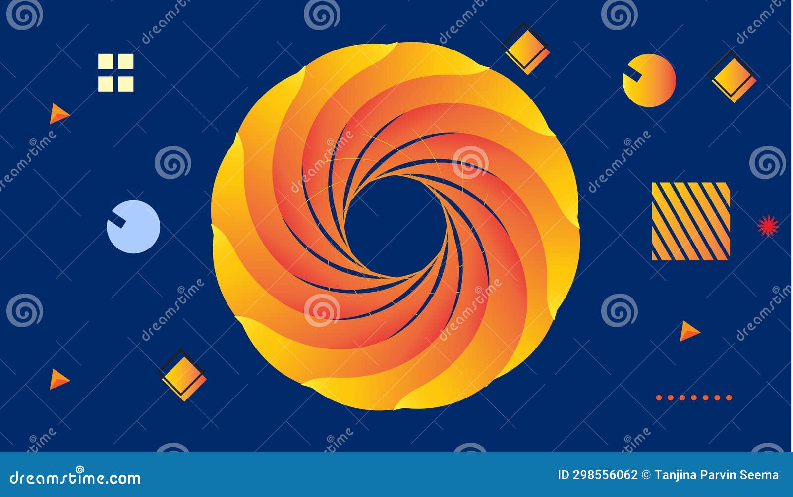 Abstract Geometric Shapes and Symbols Stock Vector - Illustration of ...