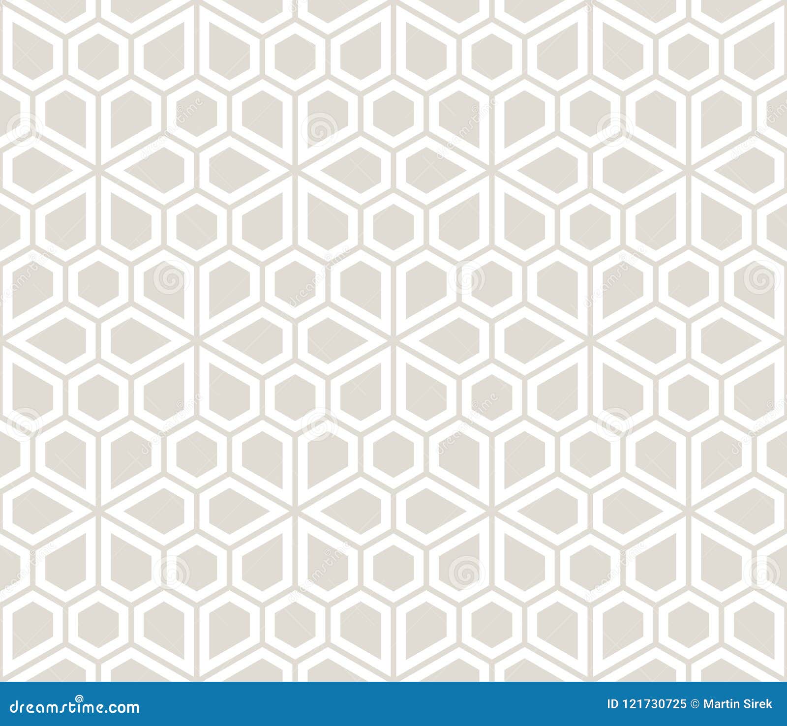 Abstract Geometric Simple Floral Grid Deco Pattern Stock Vector ...