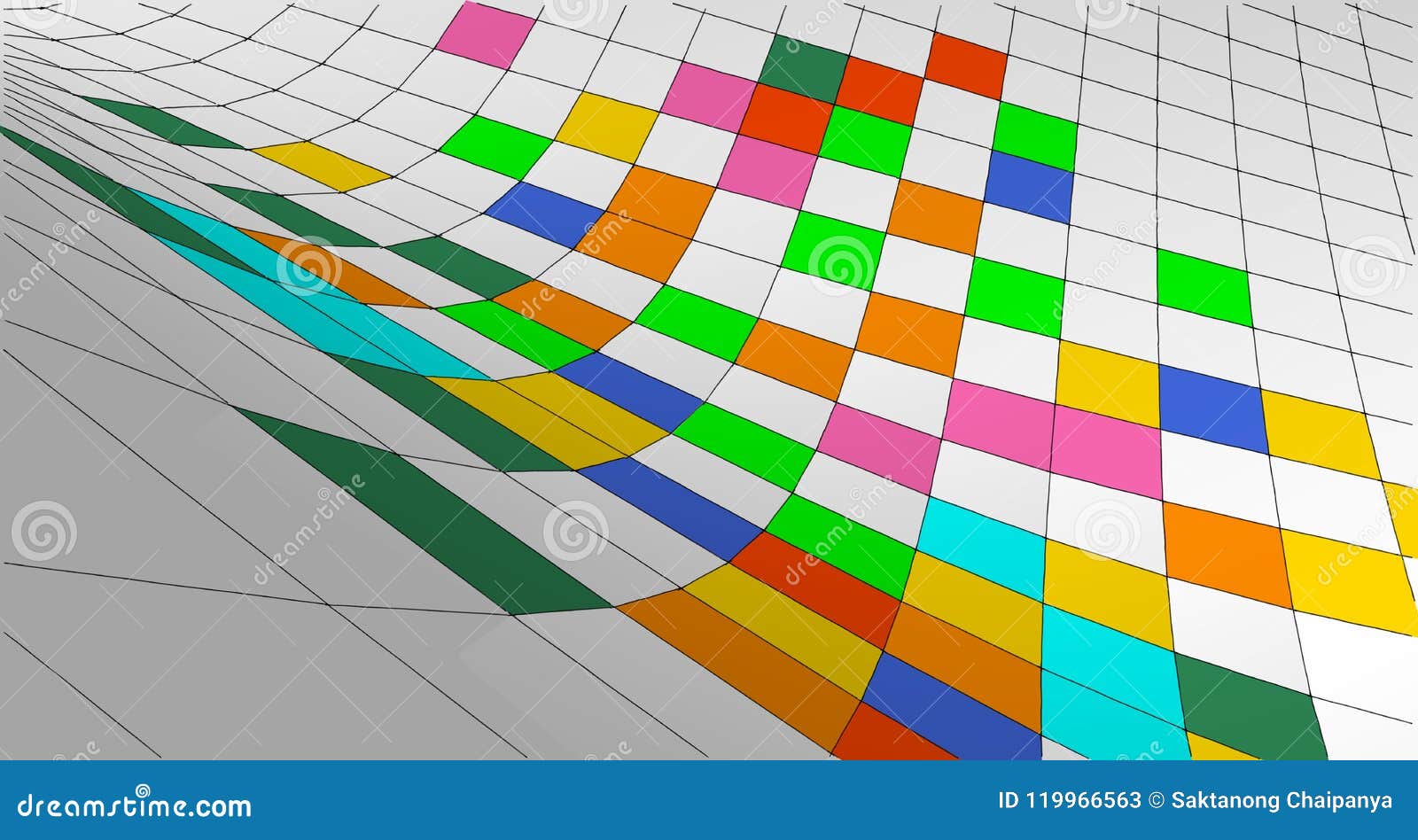 Abstract Geometric Sketch,Illustration. Stock Illustration ...
